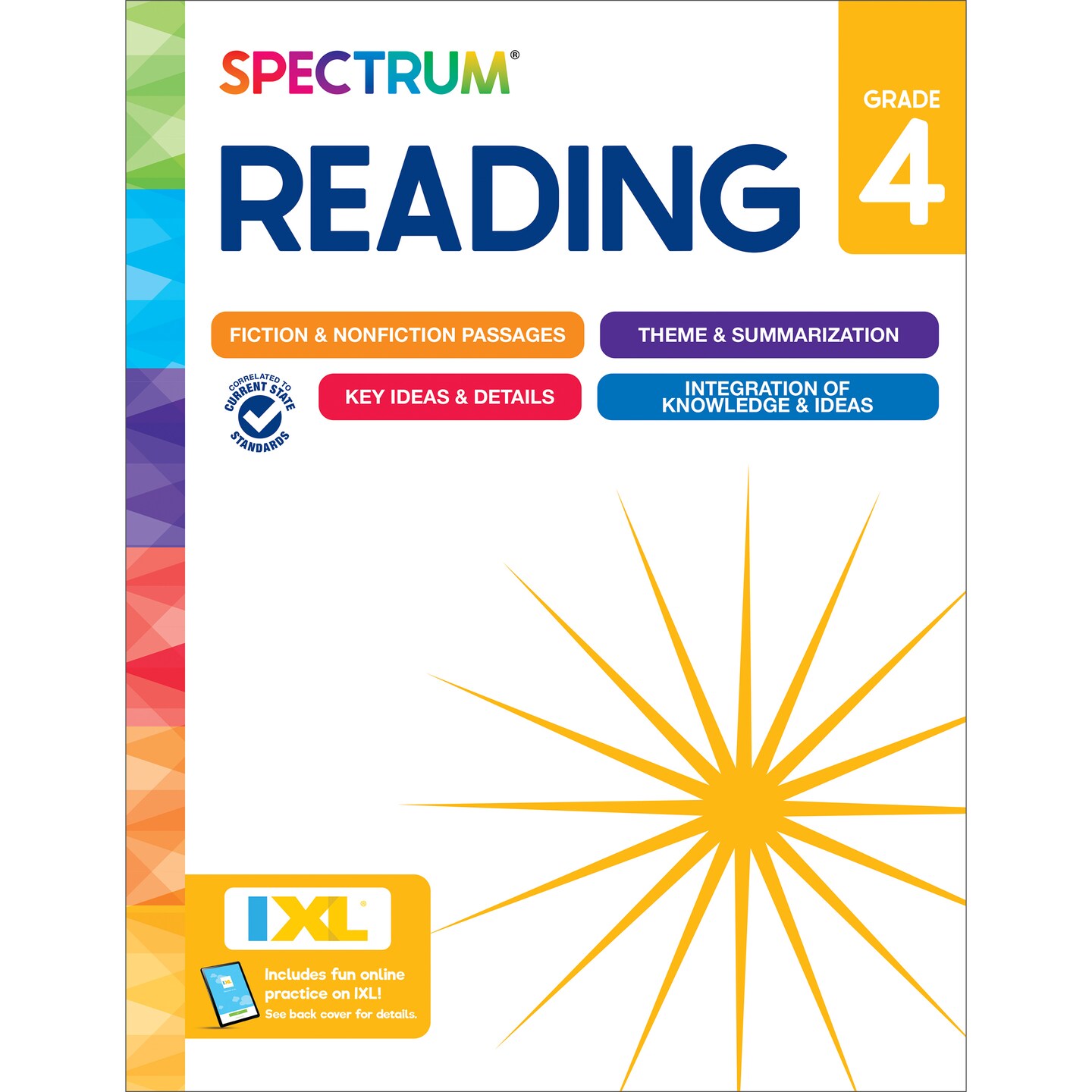 Spectrum Reading 4th Grade Workbook, Activity Book Covering Nonfiction ...