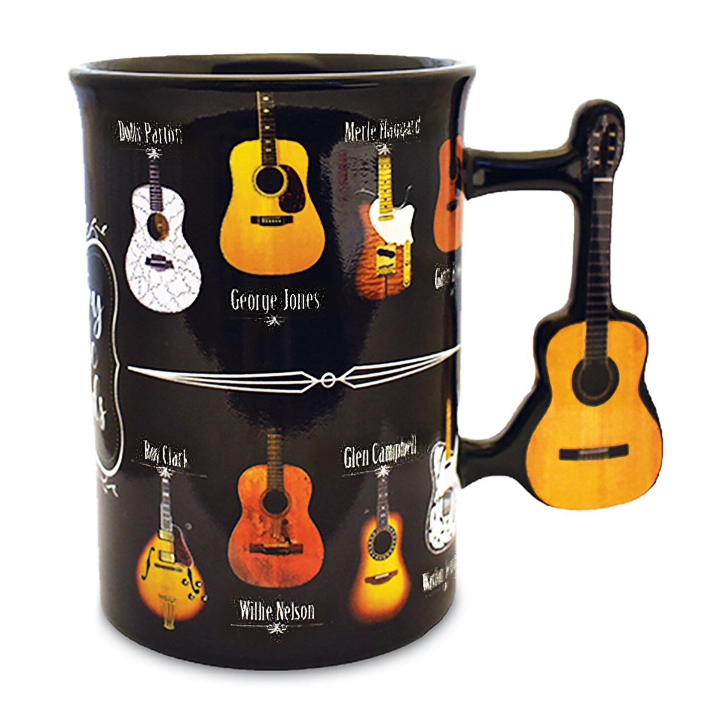 Collections Etc Country Music Legends Ceramic 16 oz. Mug | Michaels