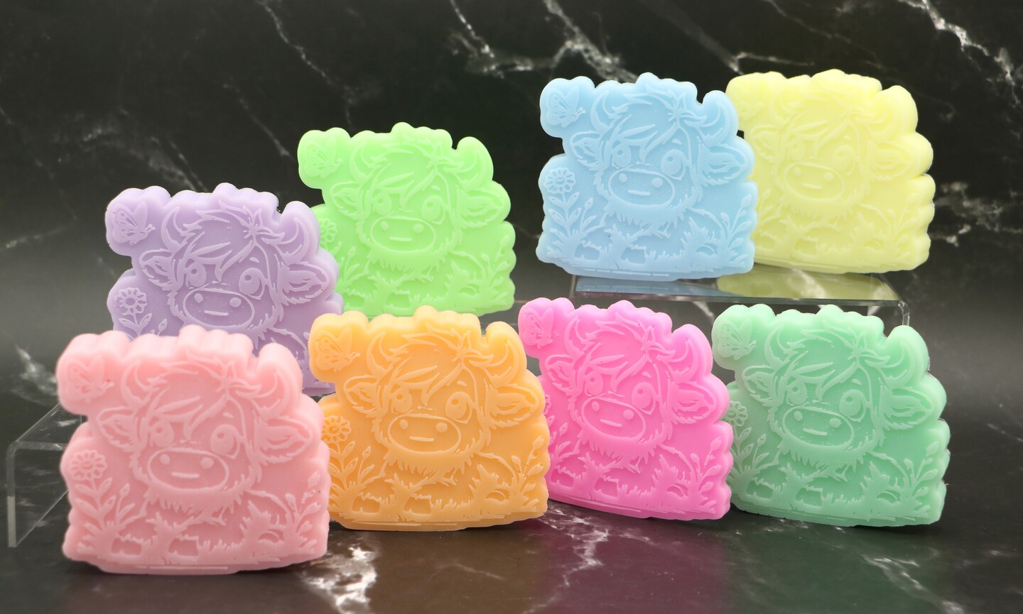 Set of 3 Newborn Baby Highland Soaps for Baby Shower Favors, Baptism ...