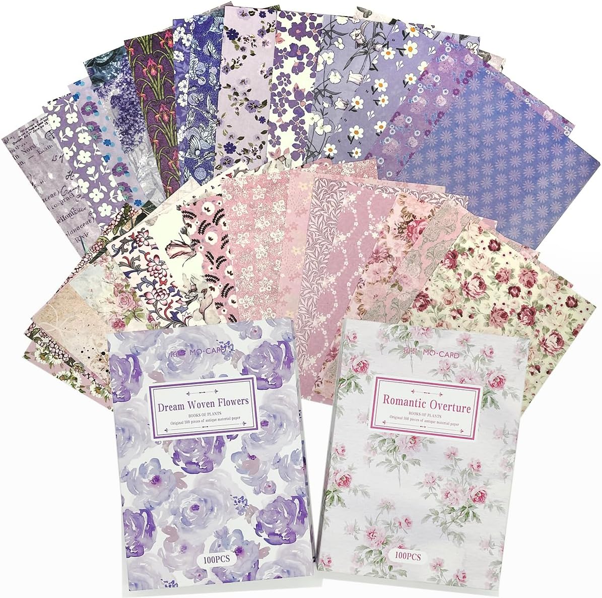200 Sheets Spring Floral Scrapbook Paper Set (A) | Michaels