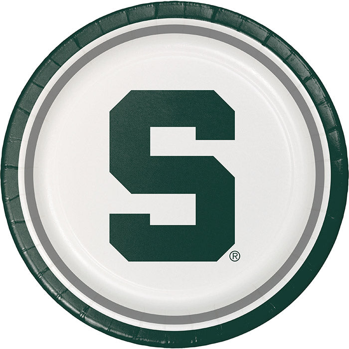 Michigan State Spartans Paper Plates (8/Pkg) | Michaels