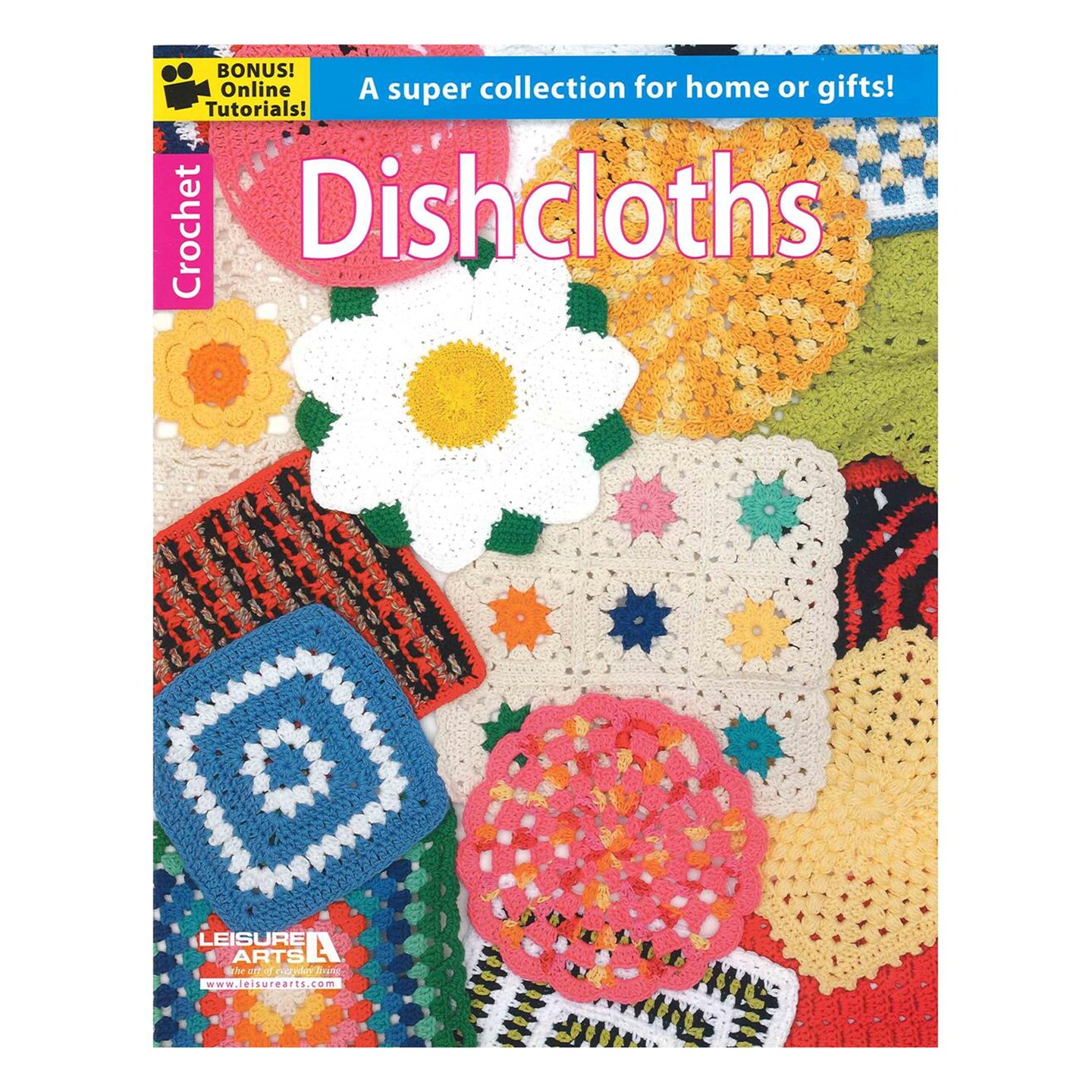 Leisure Arts Crochet Dishcloths Crochet Book, Book, Pattern Books ...