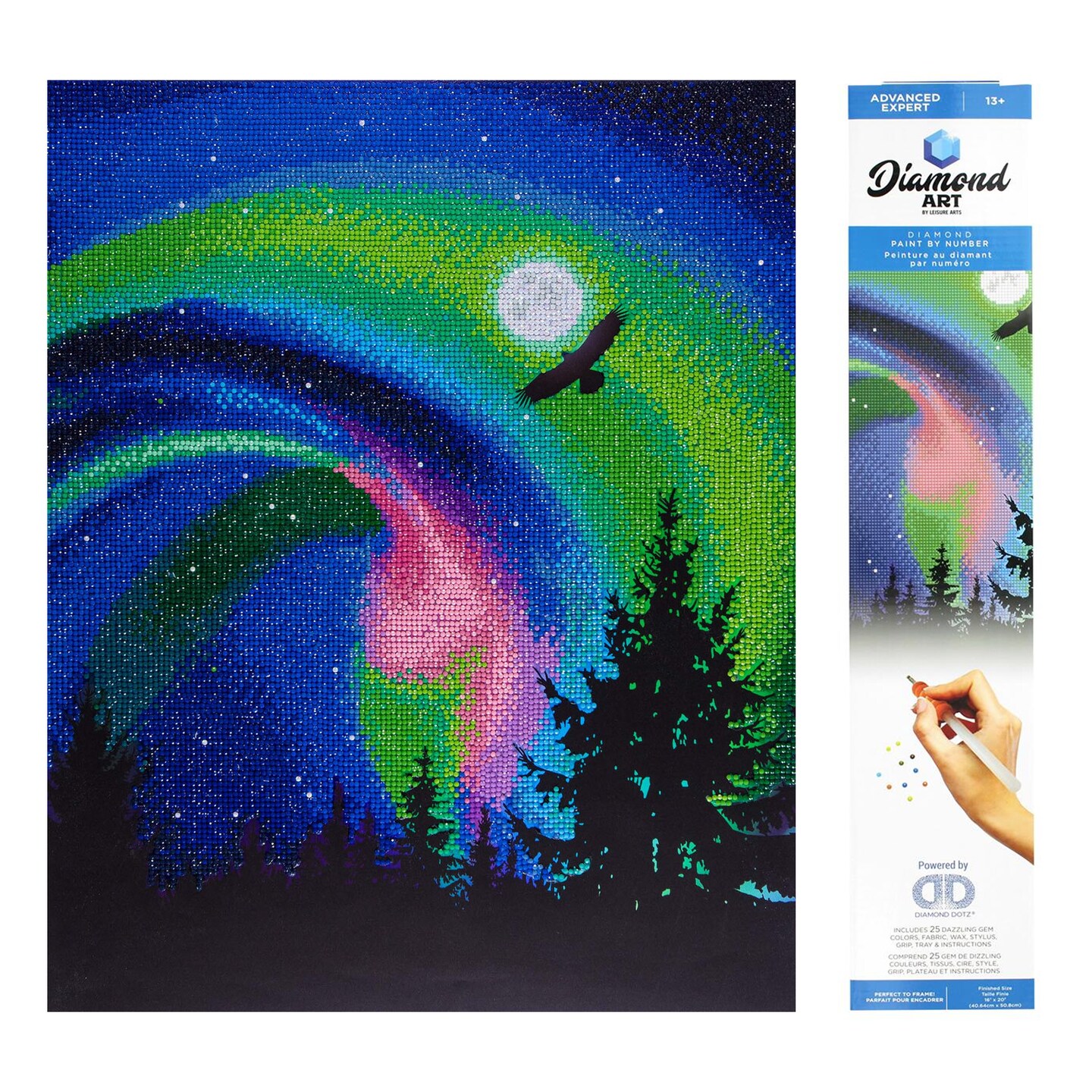 Diamond Art By Leisure Arts Diamond Painting Kits For Adults 14"X16 ...