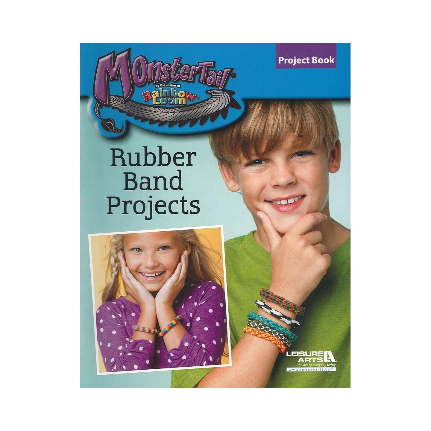 Leisure Arts Monster Tail Rubber Band Projects Crafting Book, Craft ...
