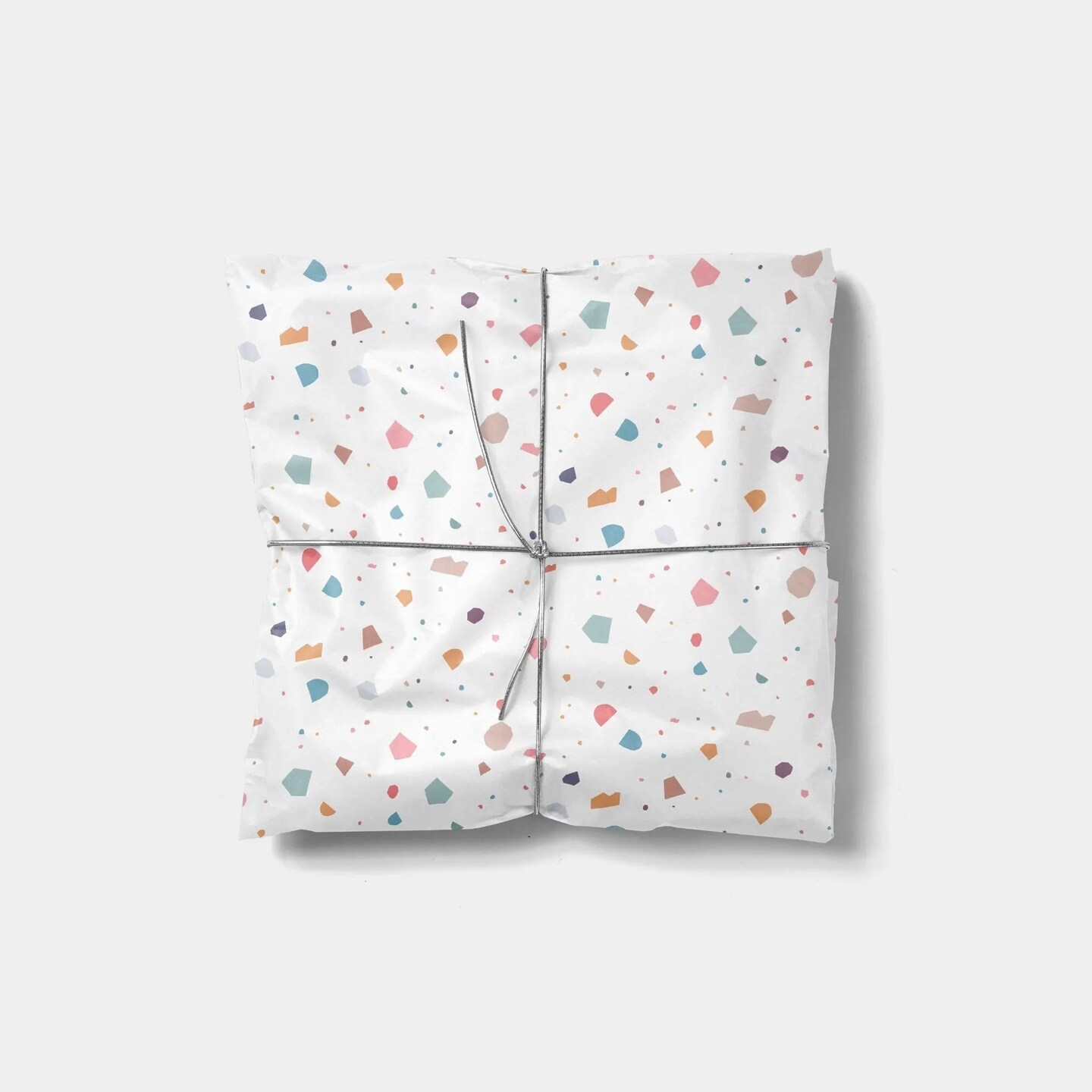 Cut Paper Collage Pastel Gift Wrap | Michaels
