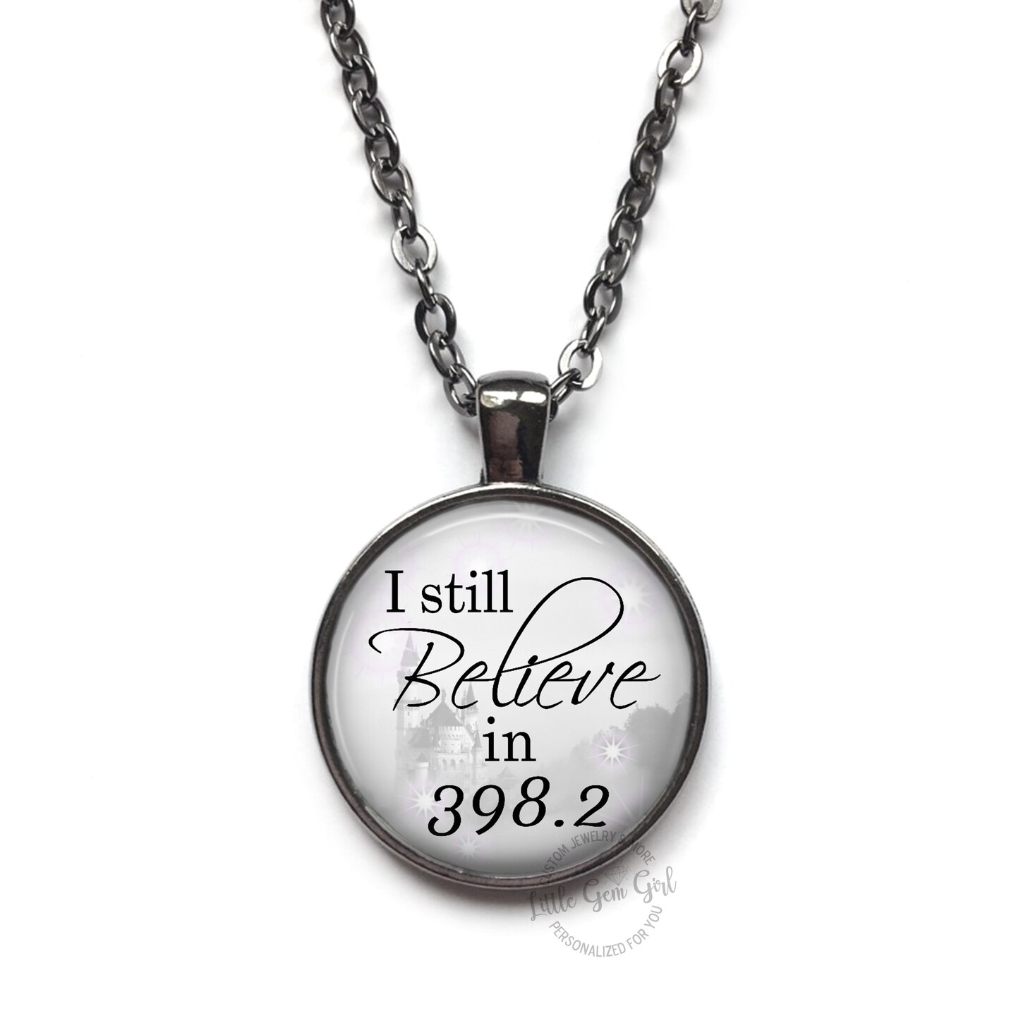 Fairytale I still Believe in 398.2 Necklace - Dewey Decimal System ...