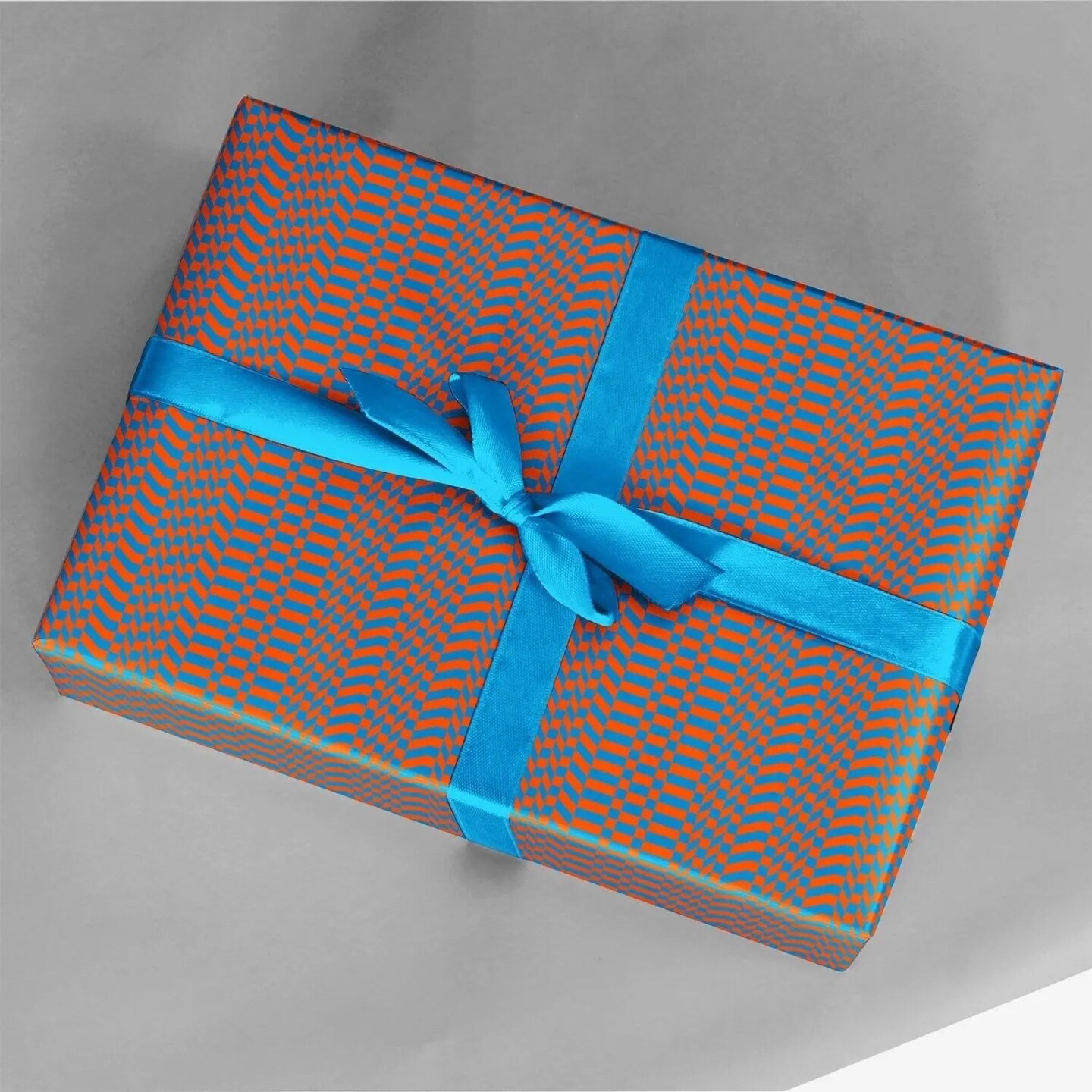Glitch Waves Gift Wrap | Michaels