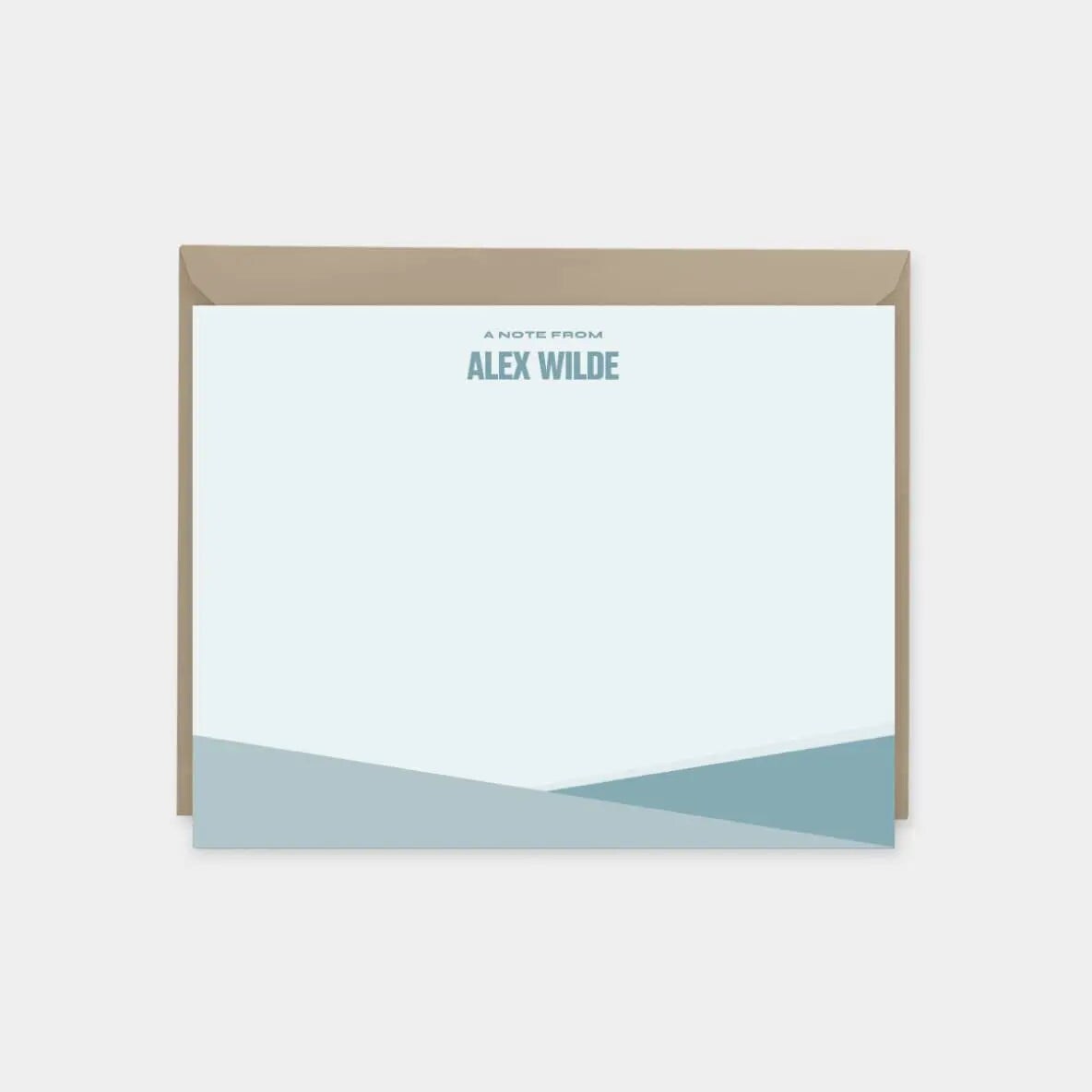 Color Block Note Cards VIII | Michaels