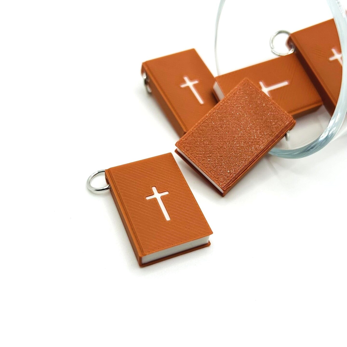 1, 4, or 20 Pieces: 3D Bible Book Charm | Michaels