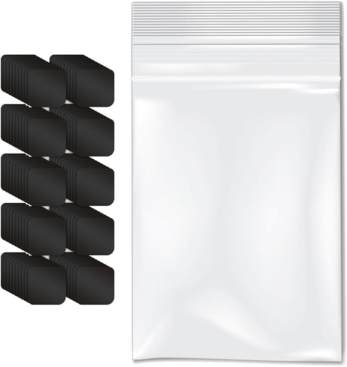 The Beadsmith Jewelry Anti-Tarnish Tabs and Resealable Zip Bags – 1x1 ...