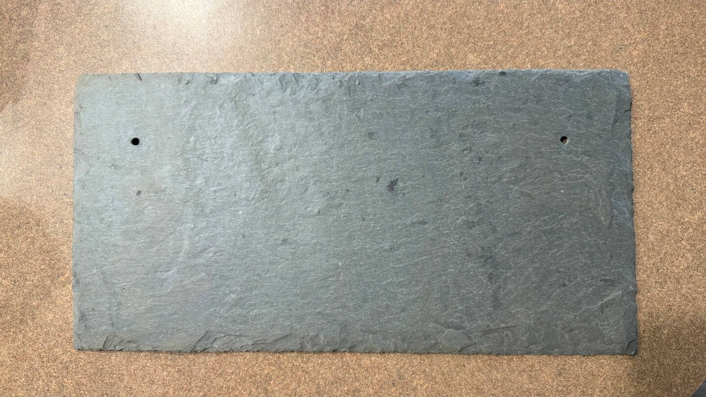 Blank Natural Slate Craft Tile (8" x 16") Stone Art Canvas | MakerPlace ...