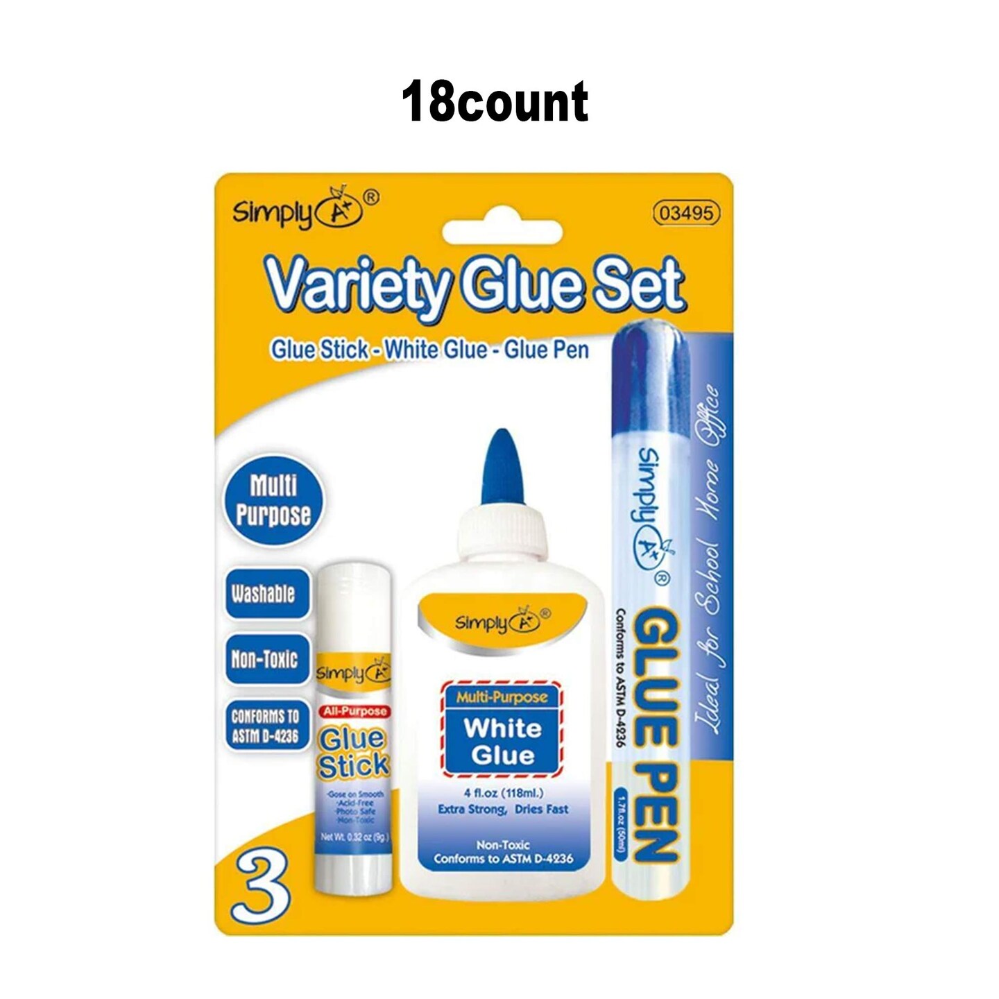 Assorted Glue Sets Versatile Adhesives for Crafting and Household Use ...