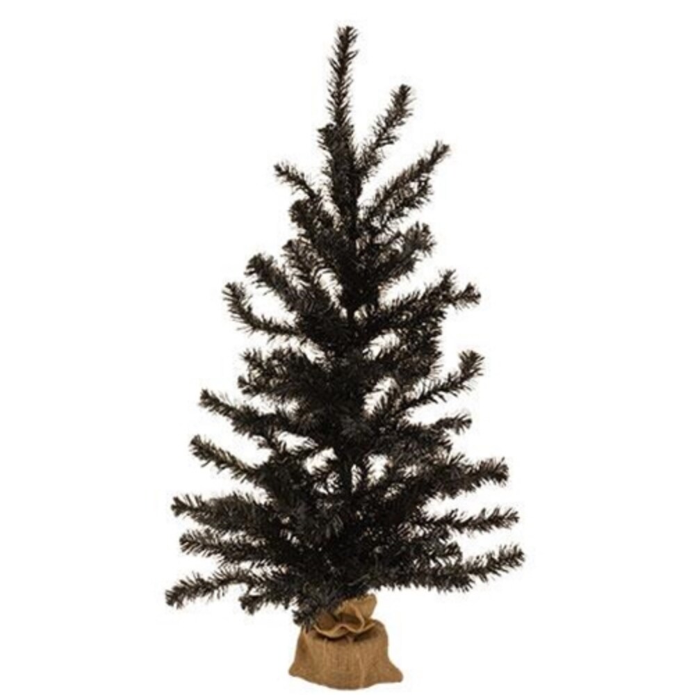 Black Tree With Burlap Base 3ft | Michaels