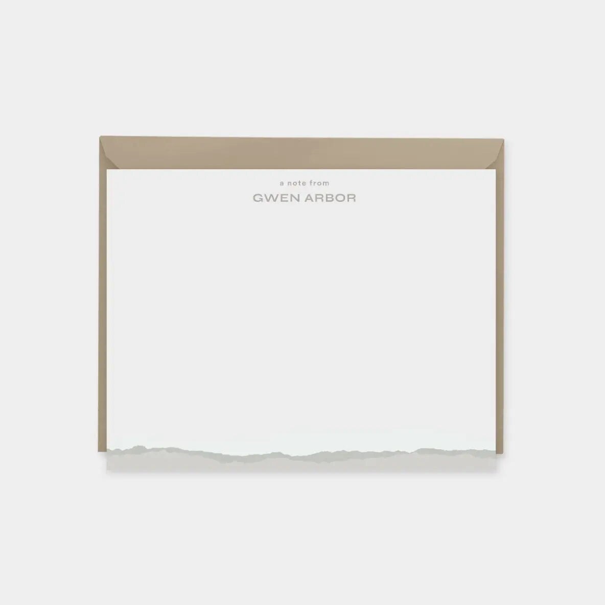 Torn Paper Edge Note Cards | Michaels