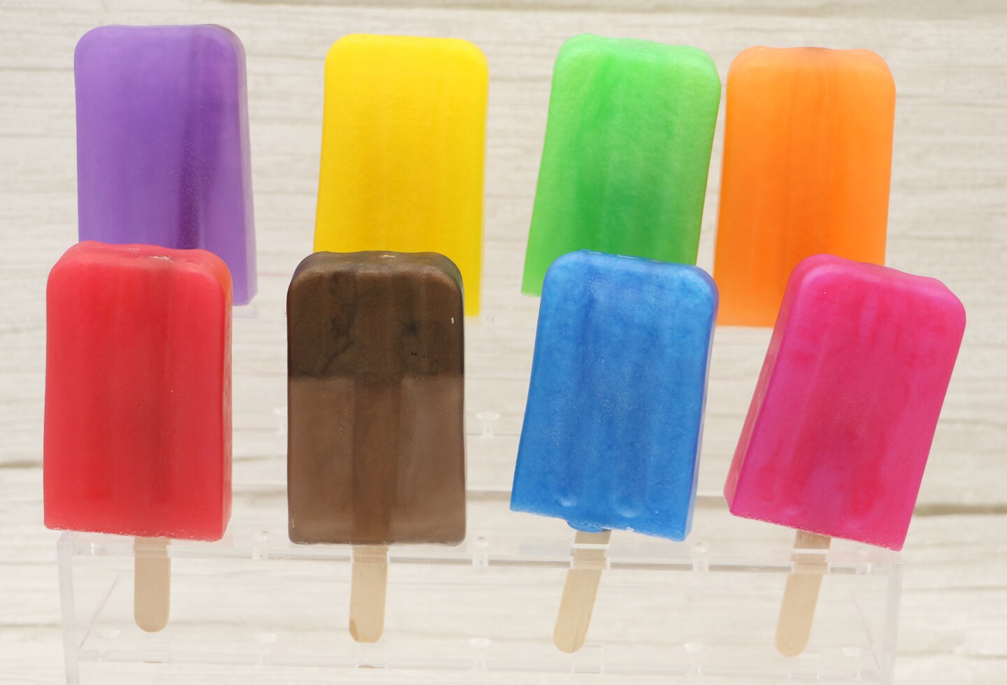 10pcs Brightly Colored Pop Ice Soaps, Choice of Soap Scent and ...