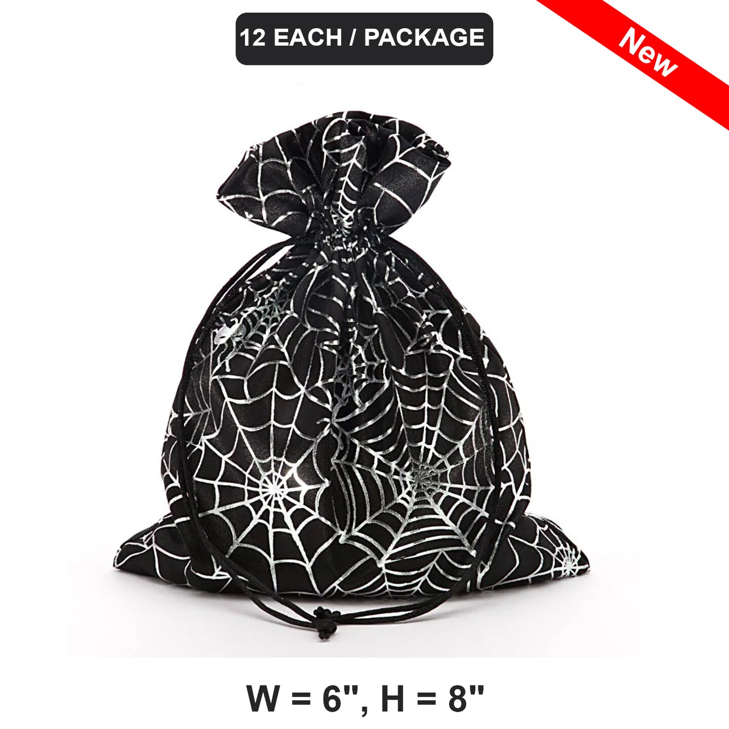 Spooky Spider Bags 6" x 8" 12 Each Package | Michaels