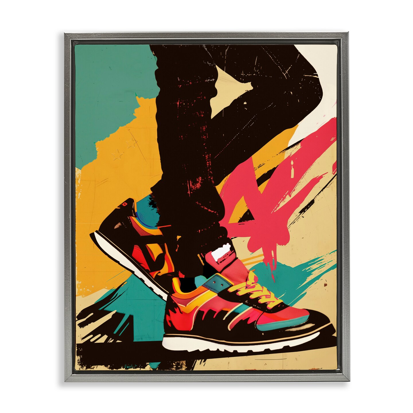 Stupell Industries Walkin' In The USA Floating Frame, design by ...