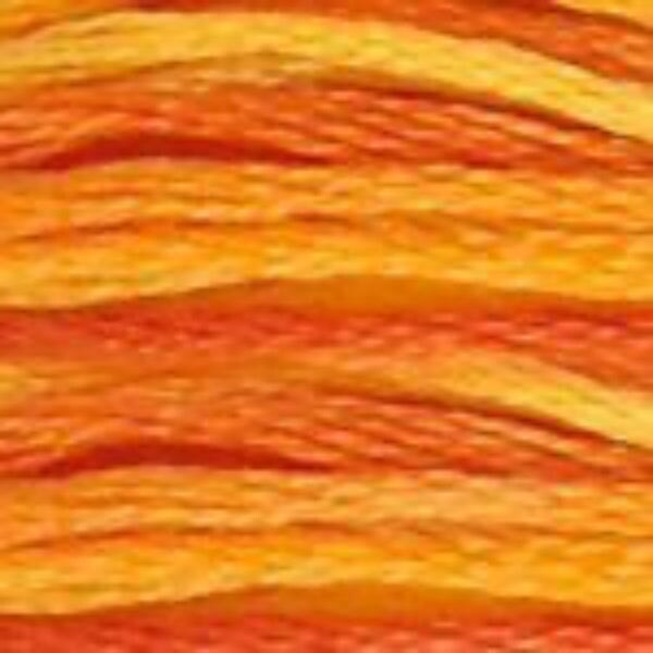 DMC Embroidery Floss, 6-Strand - Variegated Burnt Orange #51 | Michaels