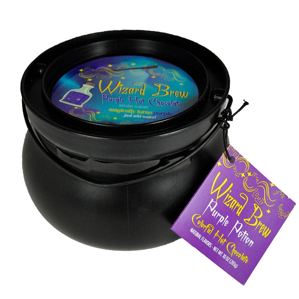 PURPLE HOT CHOCOLATE WIZARD BREW CAULDRON | Michaels