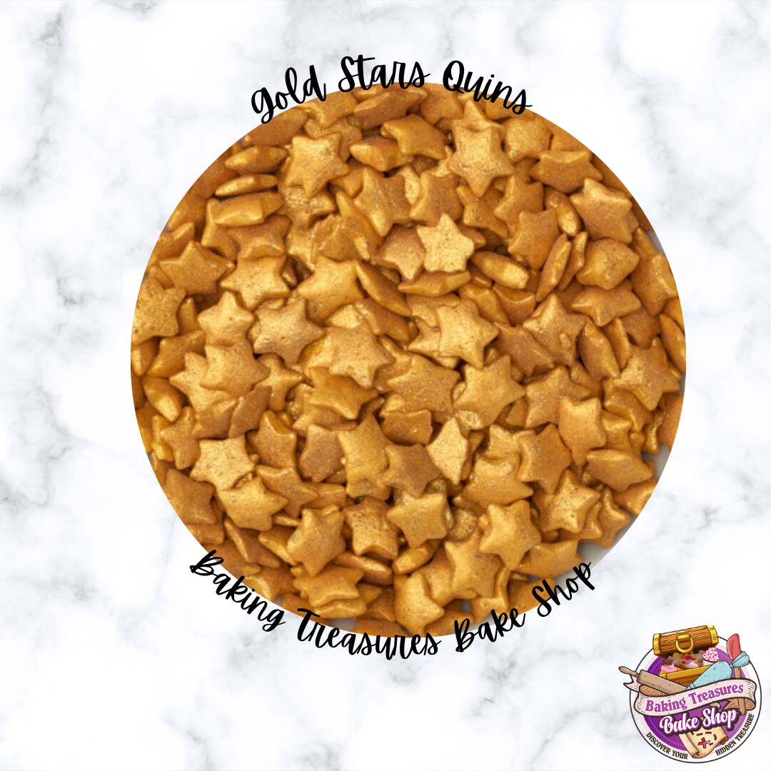 Gold Stars Quins 2 oz | Michaels