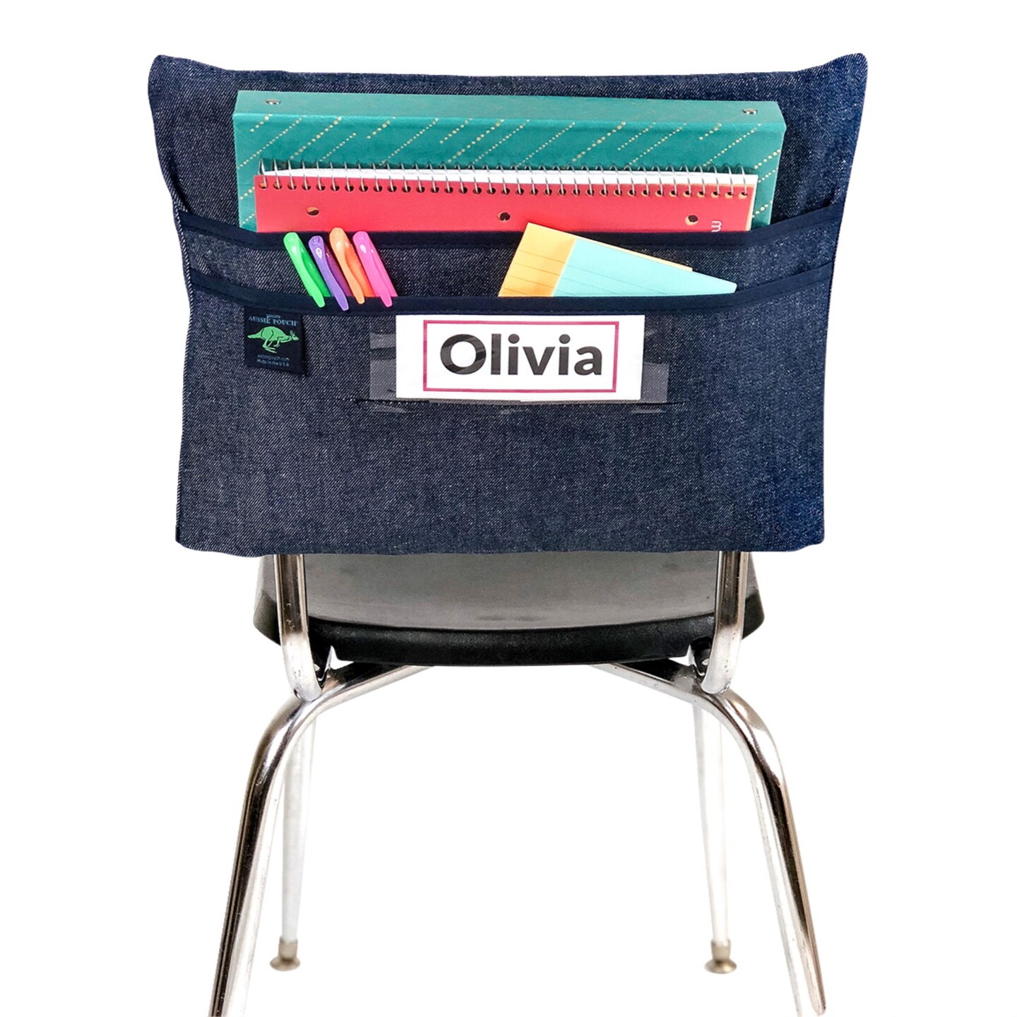 Aussie Pouch Classic Chair Pocket, Double Pockets, 15 Inches, Medium ...