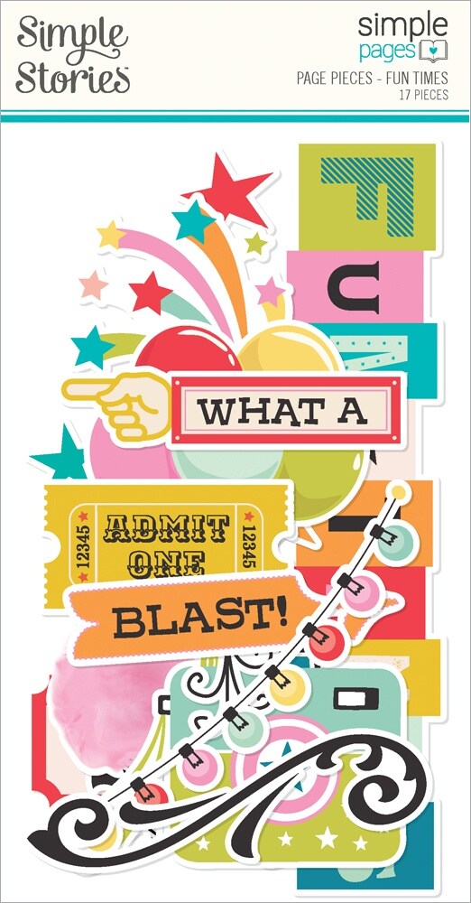 Simple Stories Simple Pages Page Pieces-Fun Times | Michaels