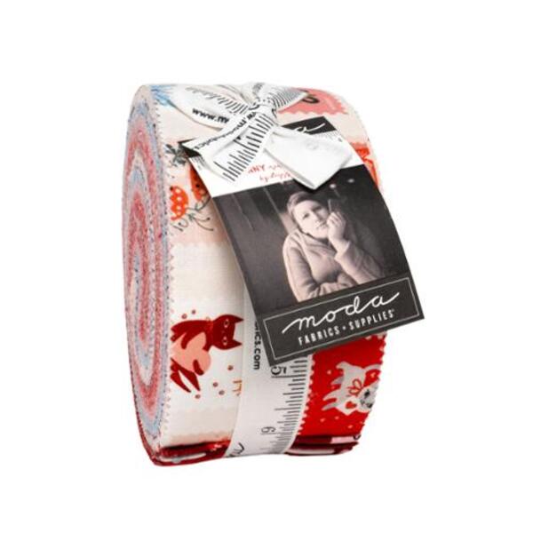 Funny Valentine 2.5" Strip Roll (Jelly Roll) by Lizzy House for Moda ...