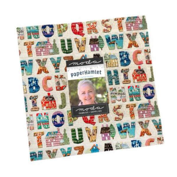 Paper Hamlet 10" Square Pack (Layer Cake) by Cathe Holden for Moda ...