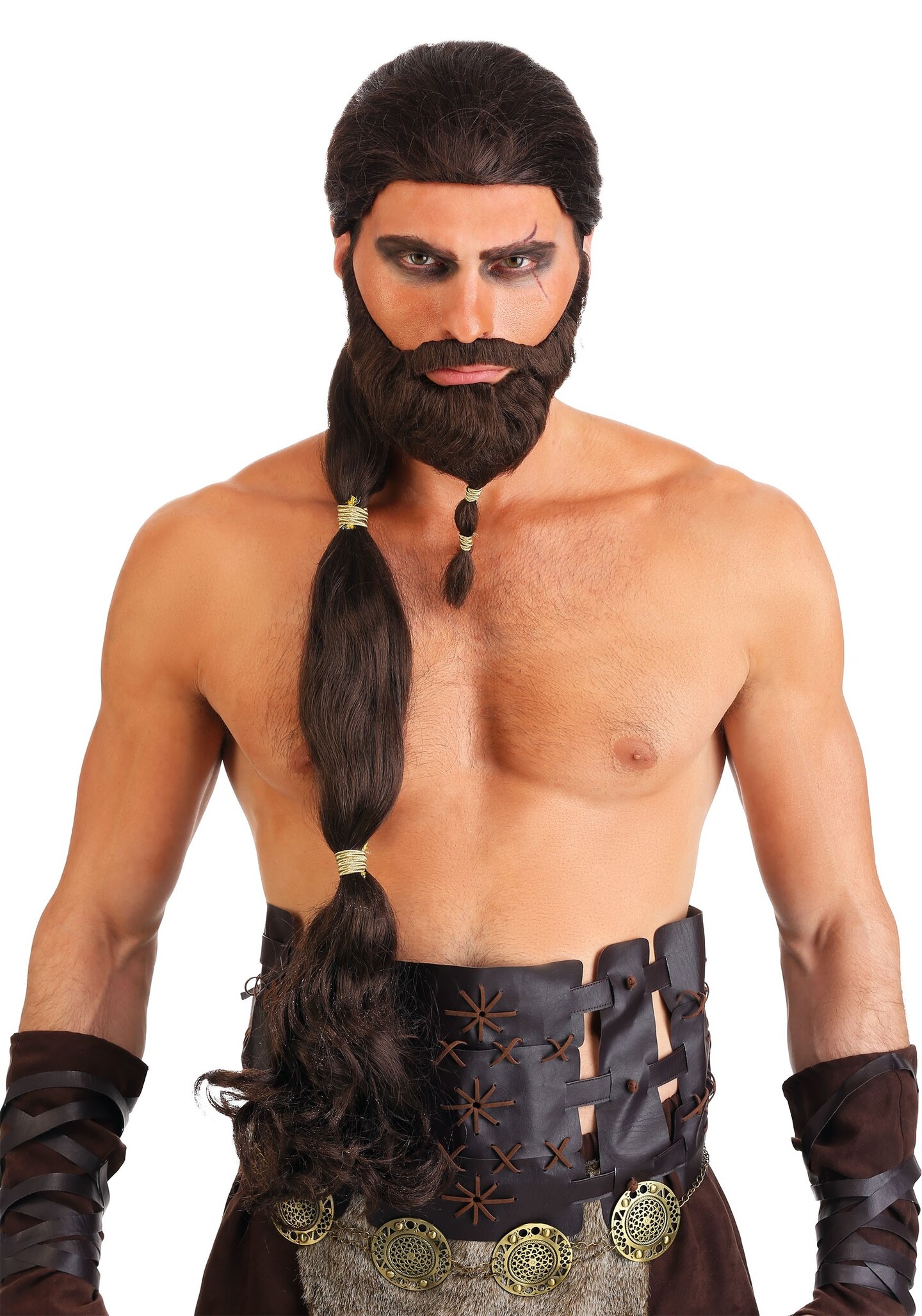 Warrior King Wig and Beard for Men | Michaels