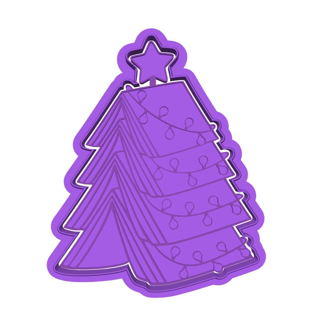 Book Christmas Tree with Cookie Stamp | Michaels