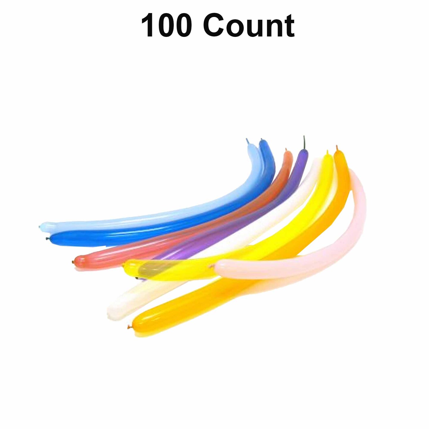 Deluxe Assorted Solid Color Sculpture Balloons 60 Inch | Michaels