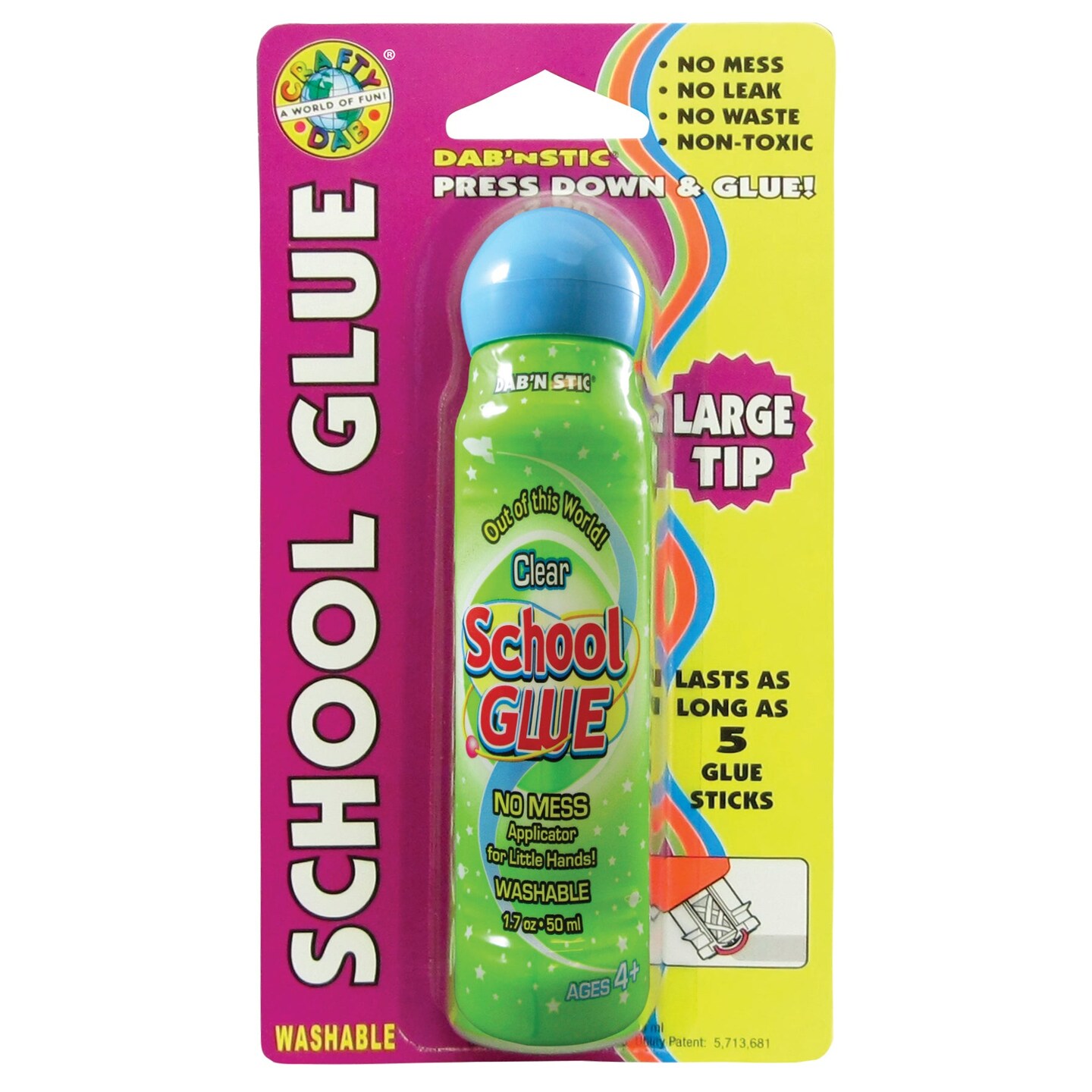 School Glue - Clear, Single Blister | Michaels