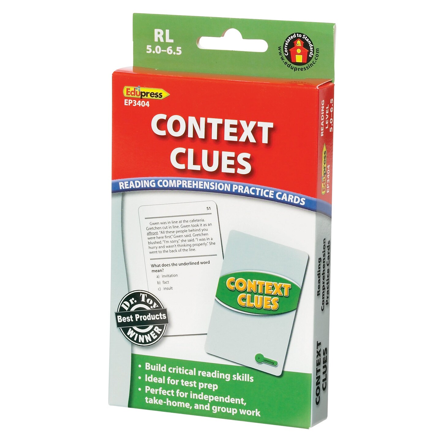 Context Clues Practice Cards, Levels 5.0-6.5 | Michaels