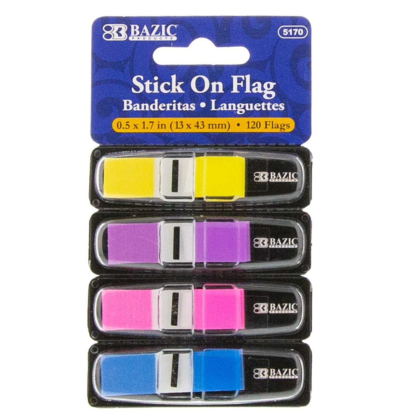 Neon Color Coding Flags with Dispenser, 30 ct., 4/Pack | Michaels