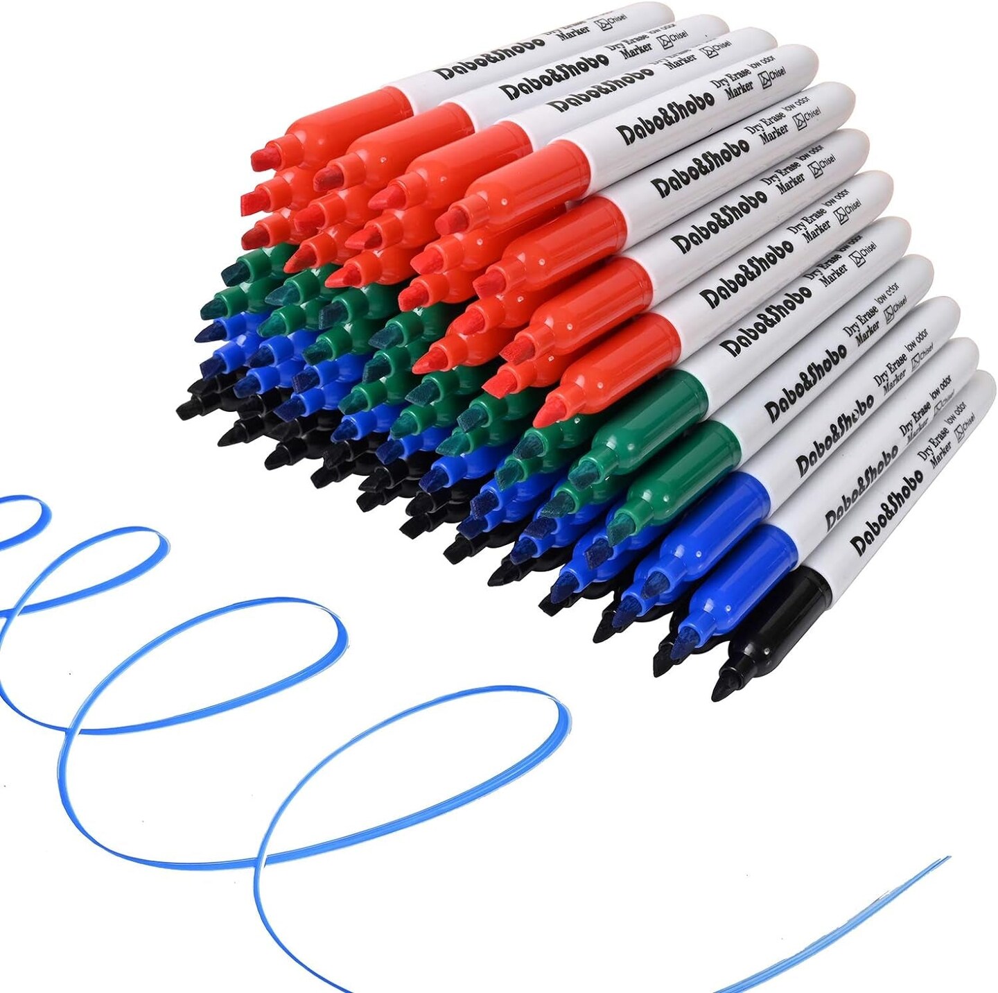 White Board Markers-72 Pcs 4 Color Fine Tip Whiteboard Markers，Perfect ...