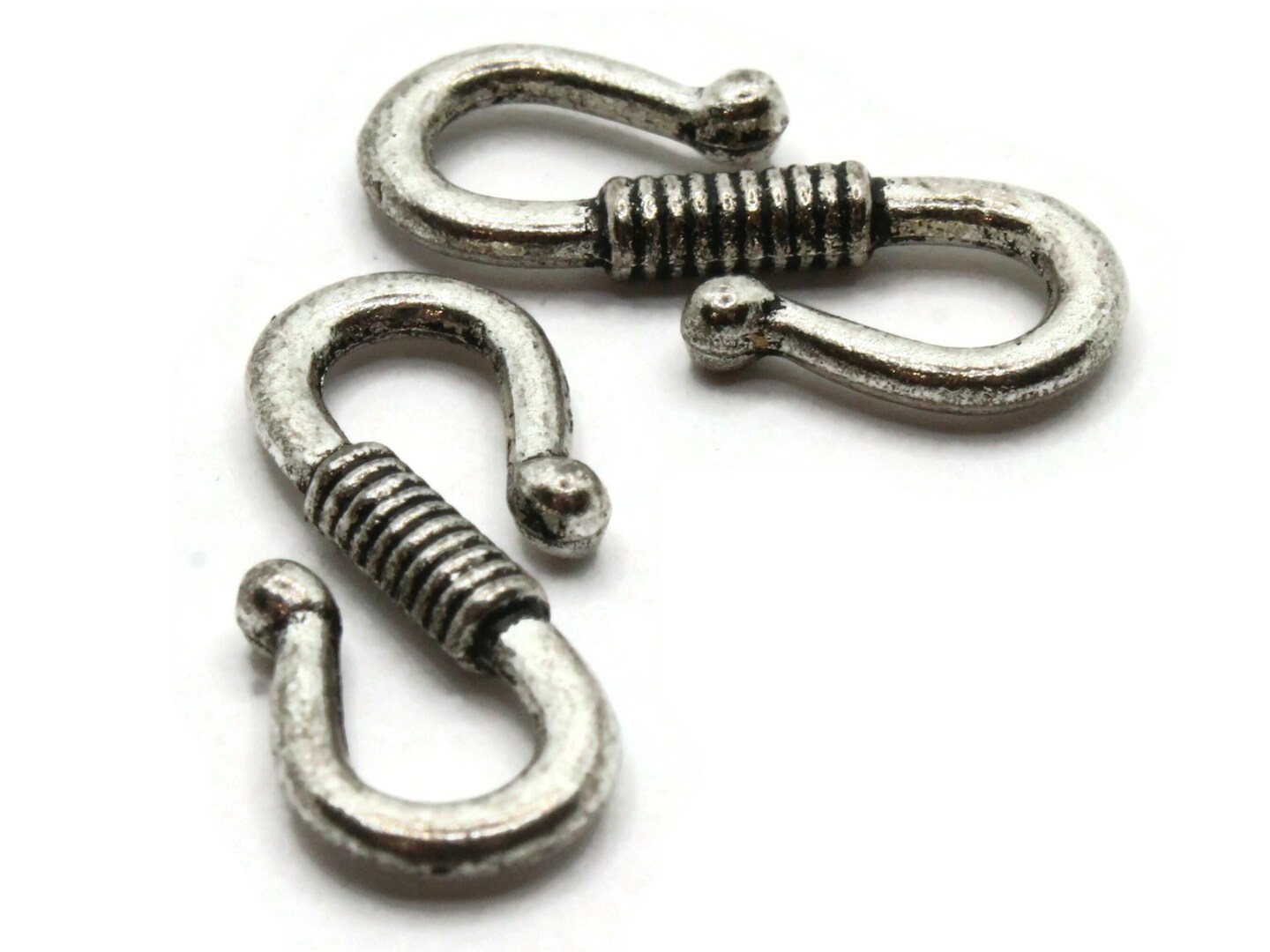 2 24mm Silver S Hook Clasps | Michaels
