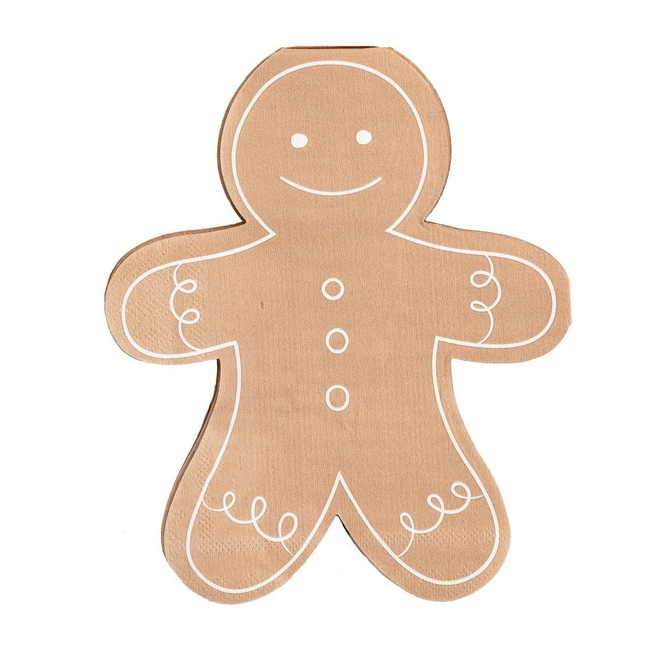 GINGERBREAD MAN SHAPED NAPKINS | Michaels