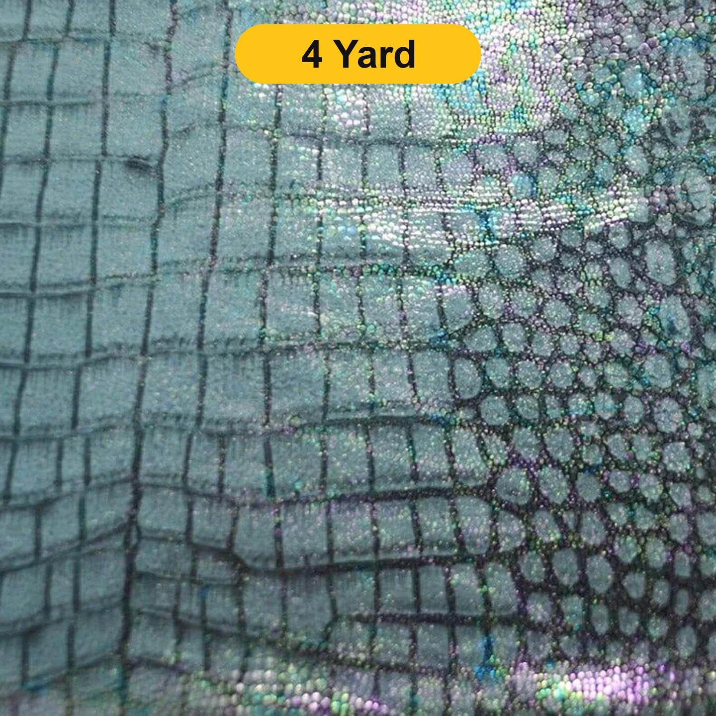 Jungle Alligator Hologram Spandex 58/60" Wide 4-Way Stretch | Michaels