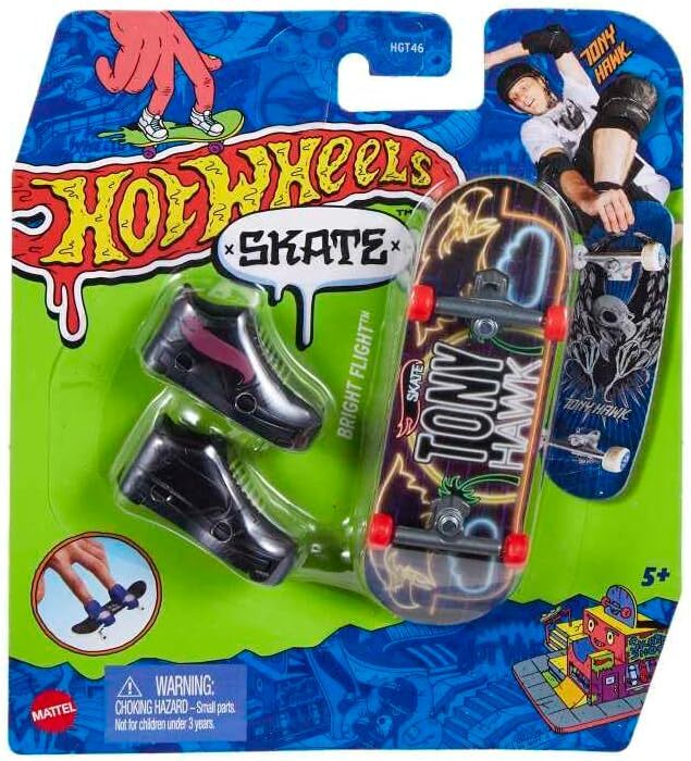 Tony Hawk - Mattel - Hot Wheels Skate Tony Hawk Bright Flight Finger ...
