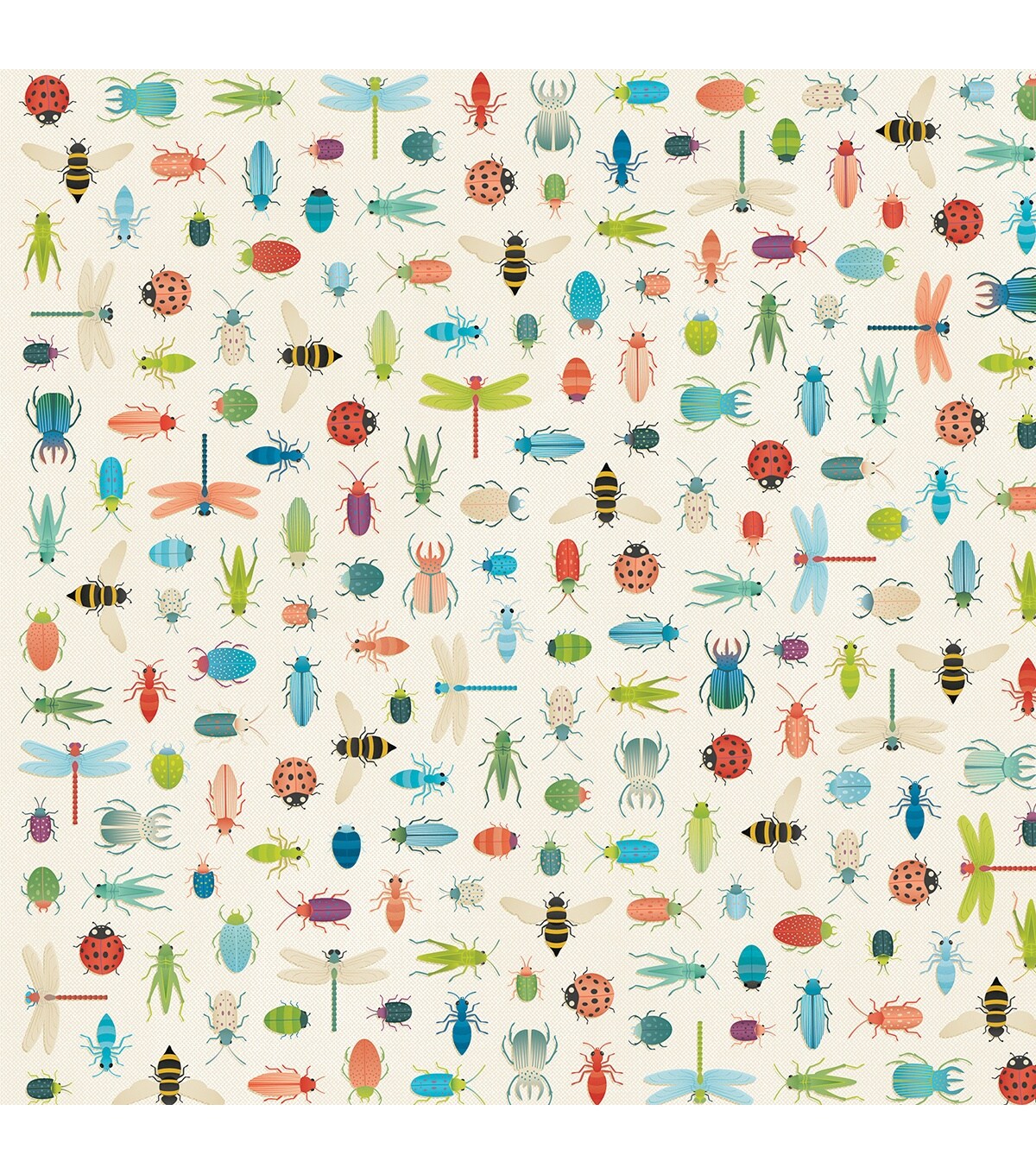 American Crafts Animal Single-Sided Cardstock 12"X12"-Bugs | Michaels