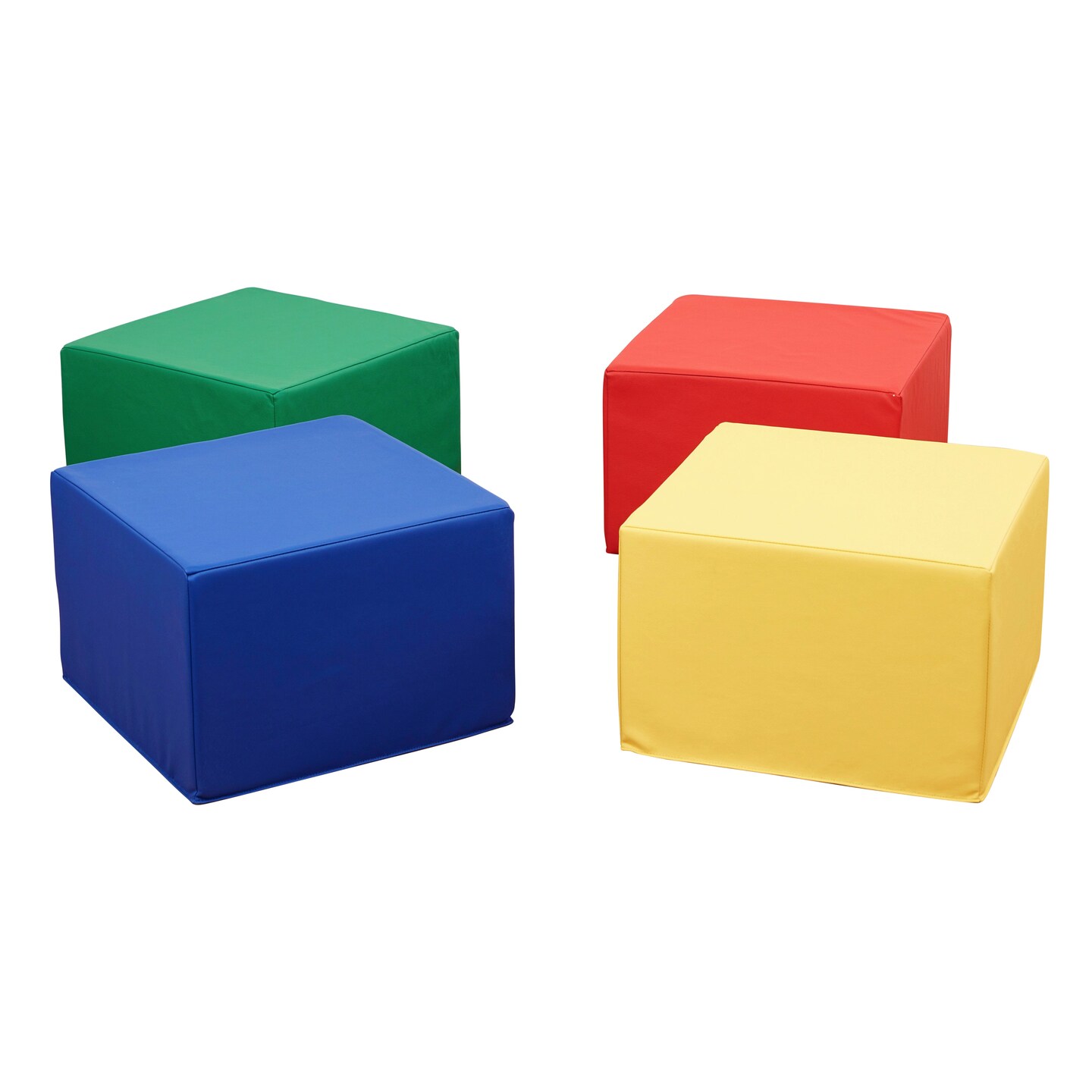 Square Foam Ottoman Seating Set, 4-Piece, Color: Assorted | Michaels
