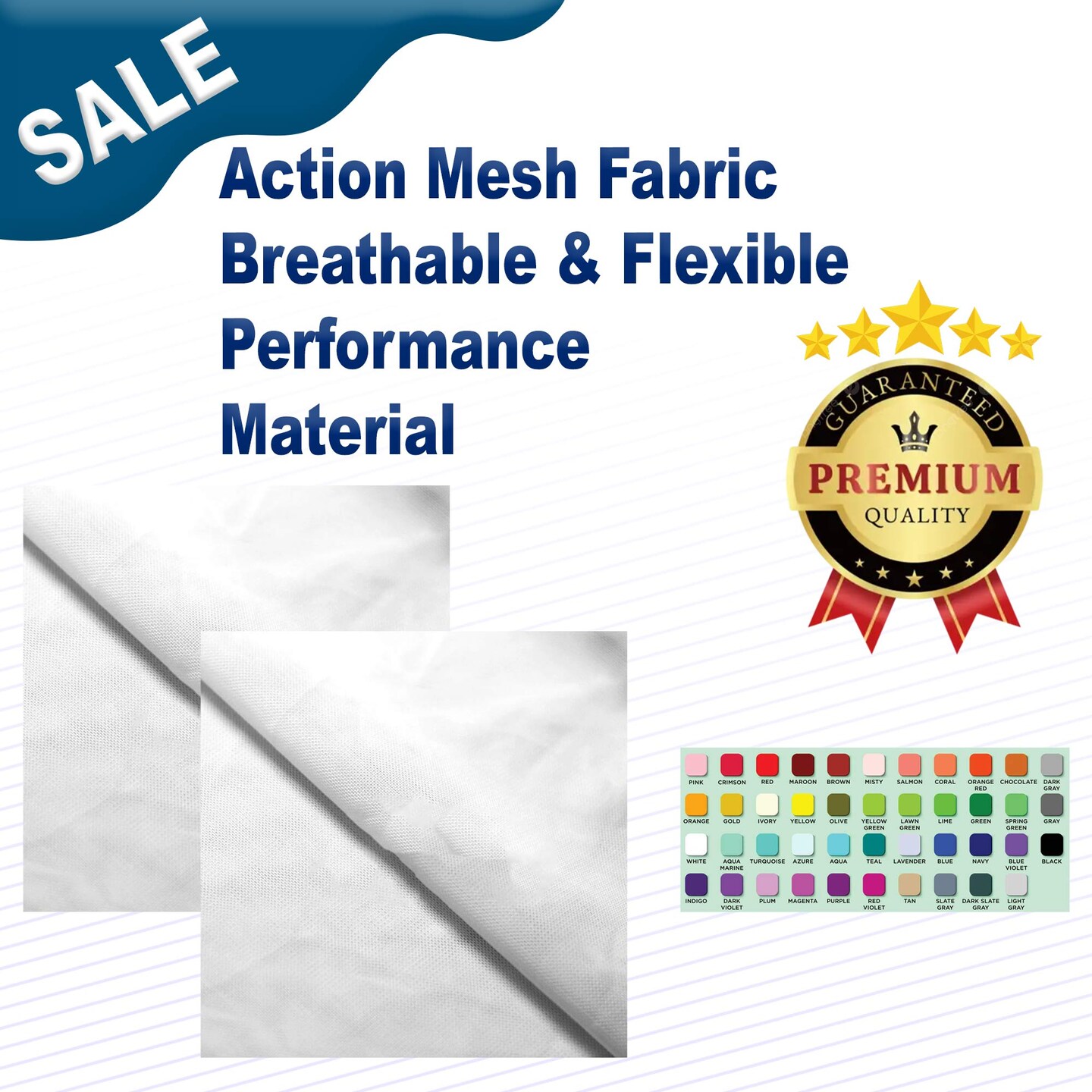 Action Mesh Fabric Breathable & Flexible Performance Material | Michaels