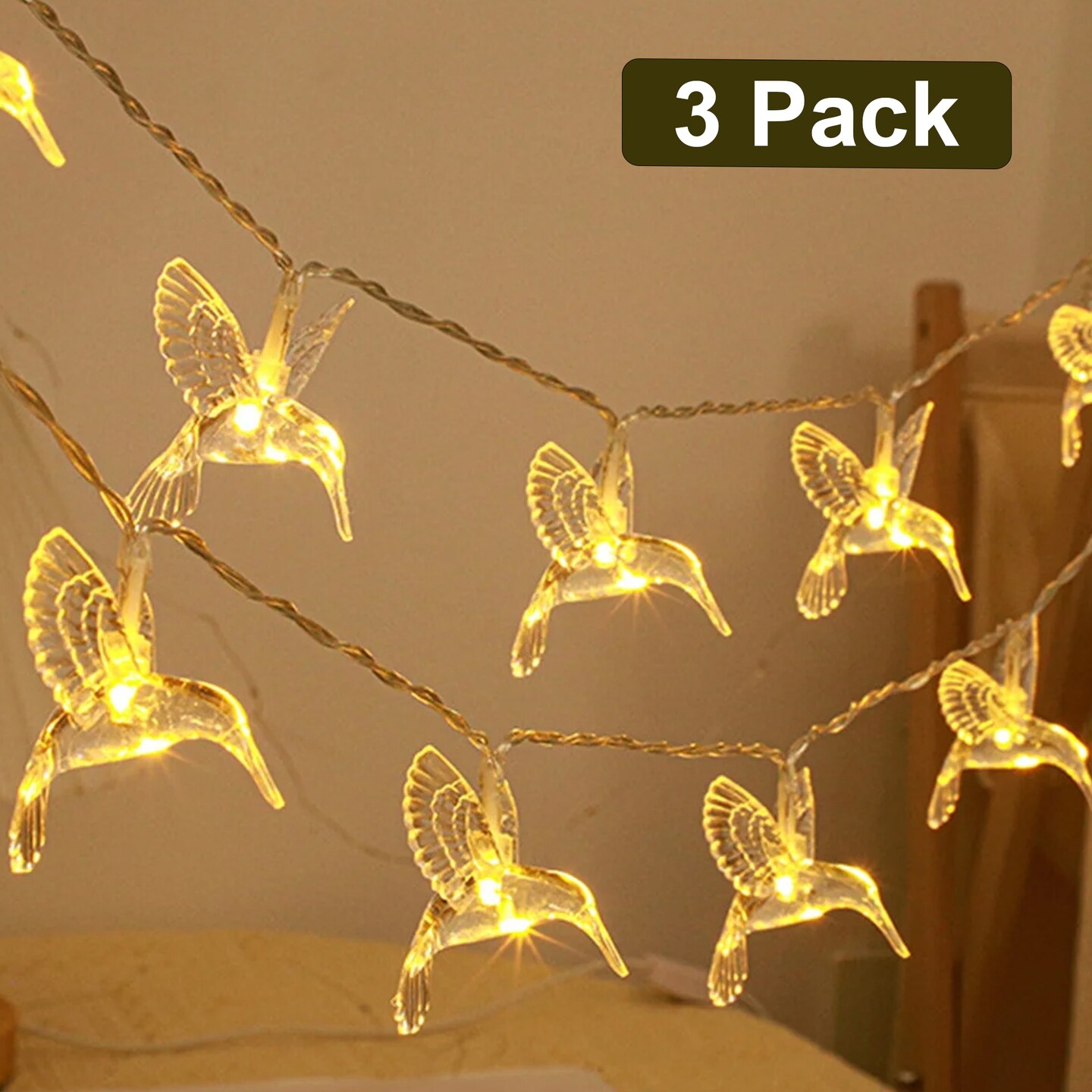 Decorative Solar Dove Lights with 8 Lighting Modes, 30 LEDs | Michaels