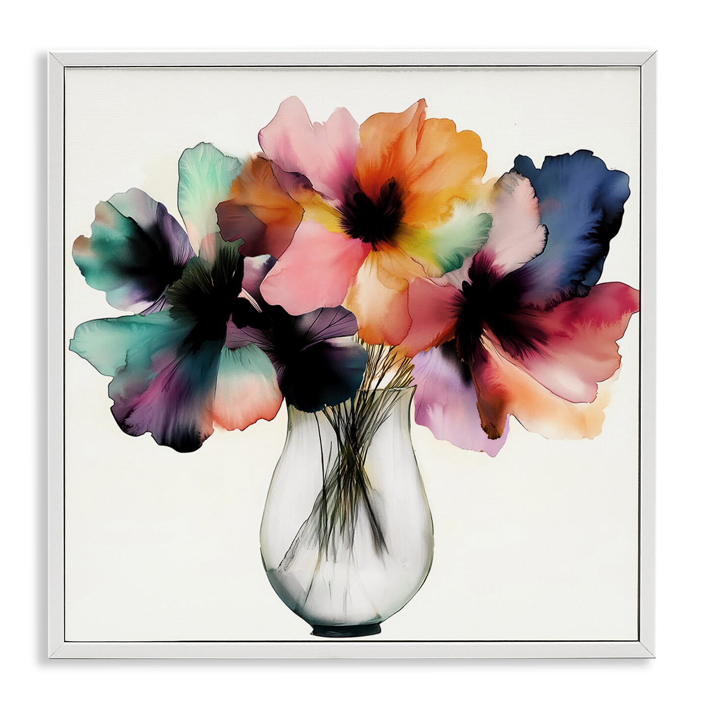 Stupell Industries Everything I Know Bouquet Framed Giclee By Annabelle ...