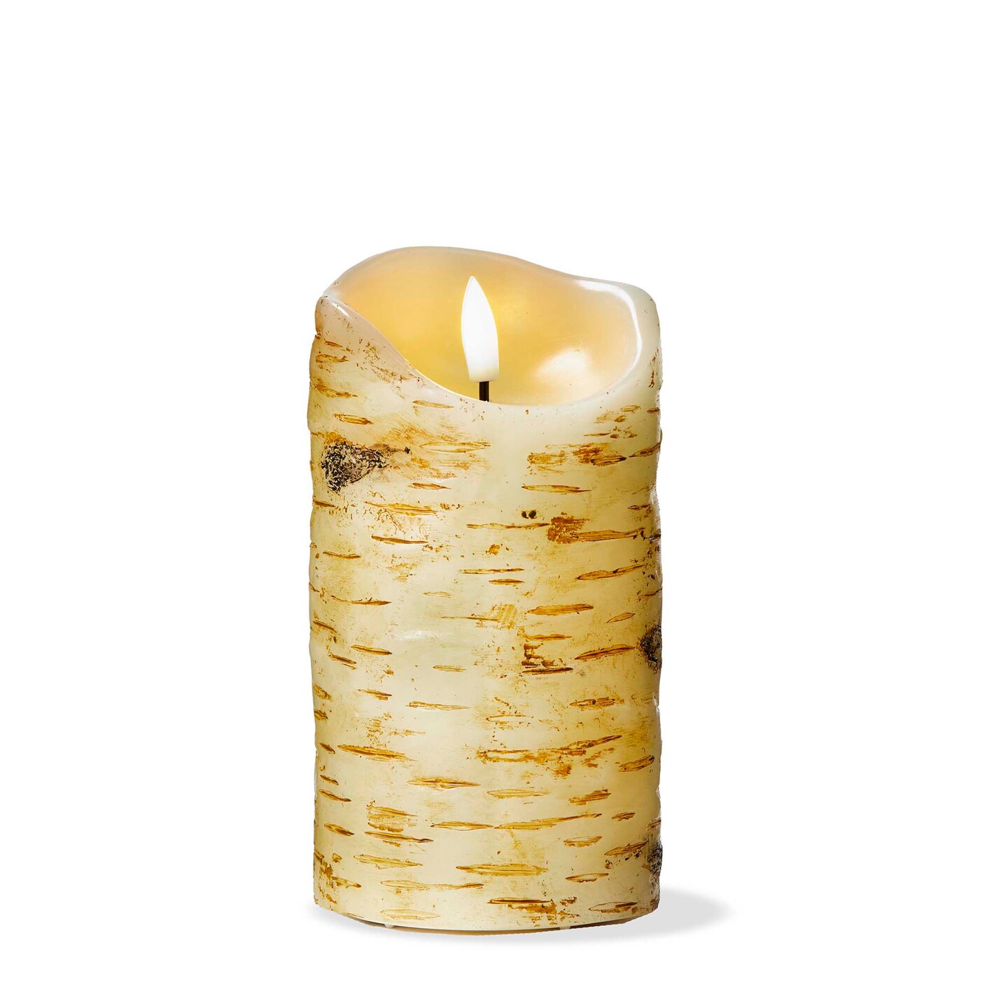 Birch Led Pillar Candle 3X6 | Michaels
