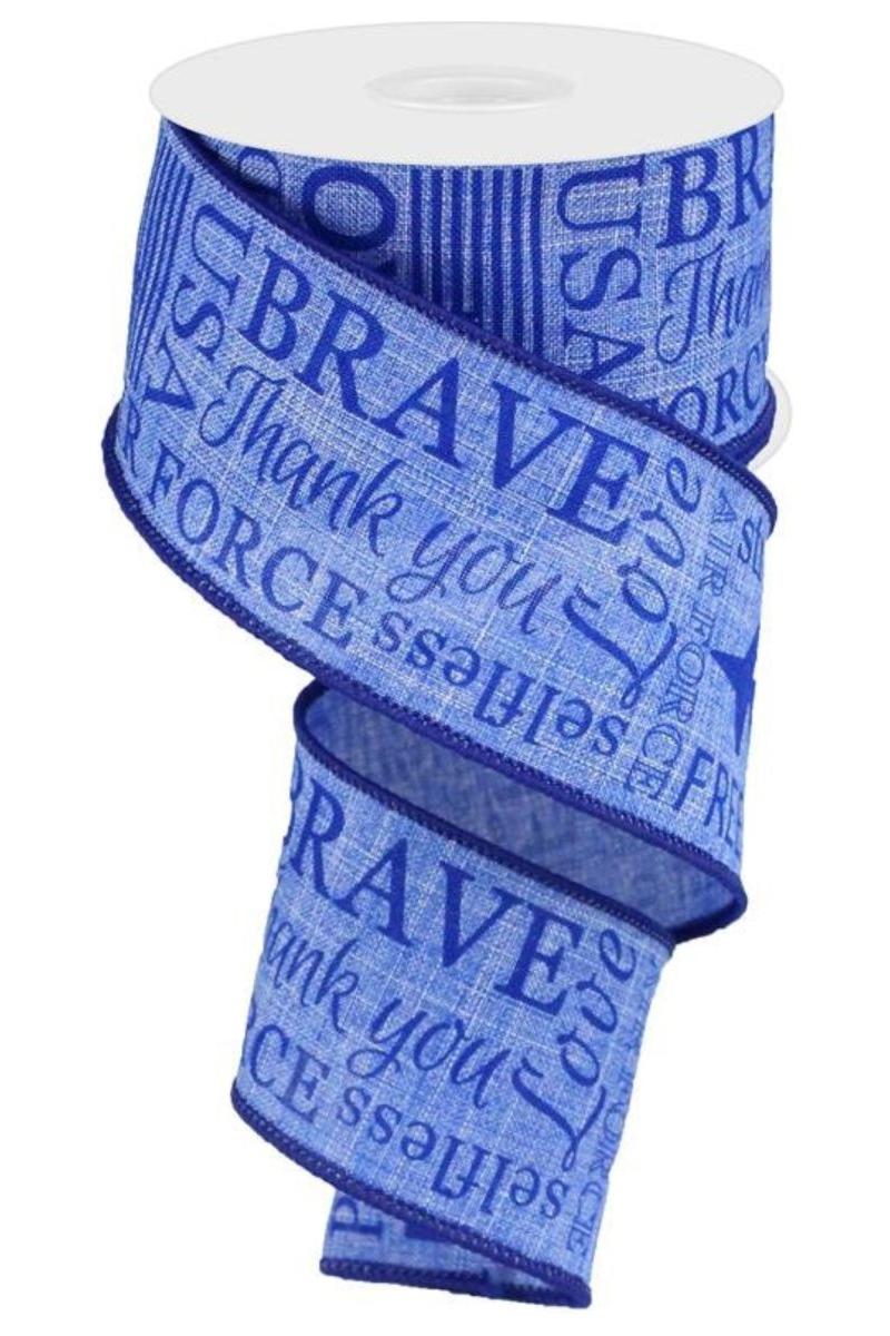 2.5" United States Air Force Ribbon: Blue (10 Yards) | Michaels
