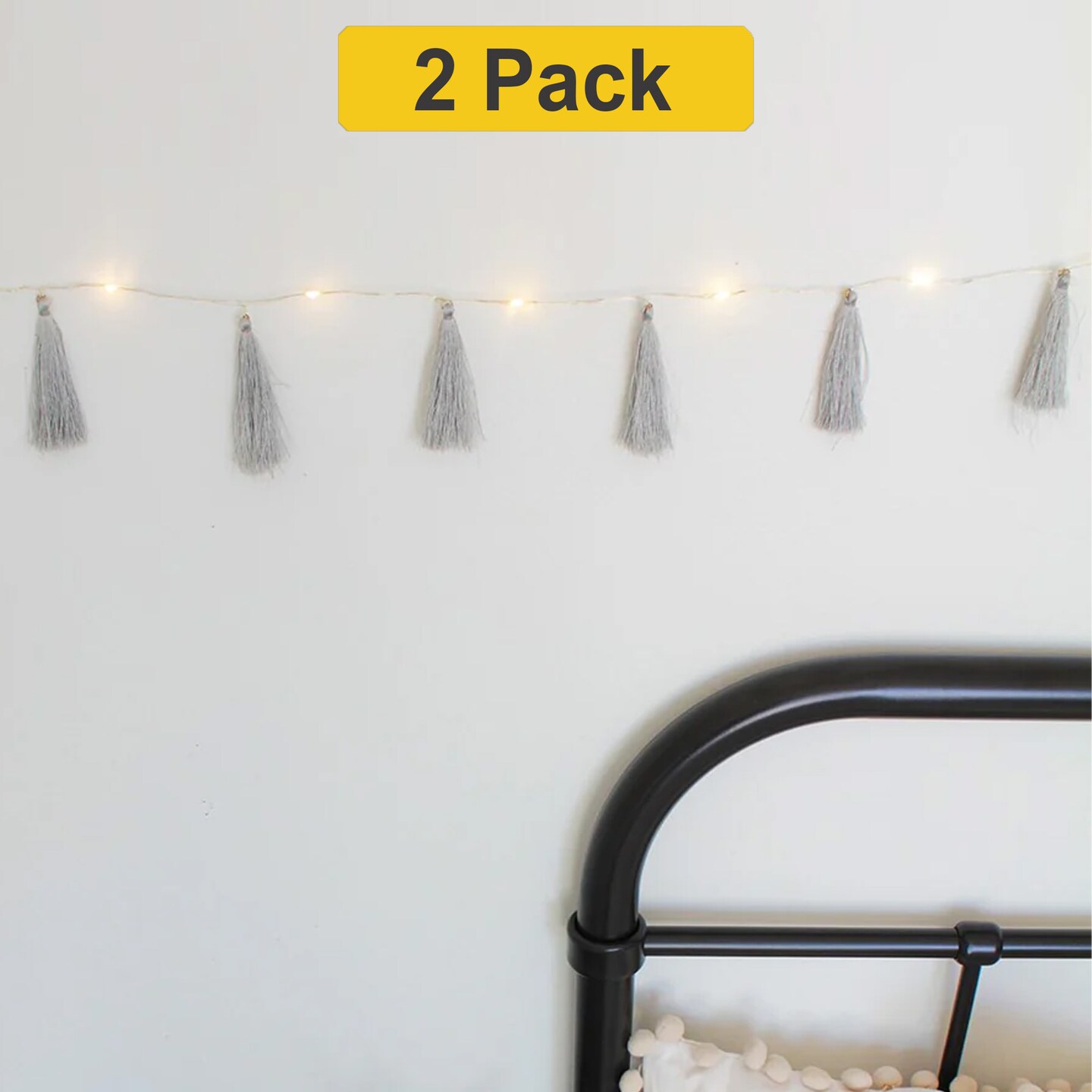 Bohemian Style Tassel Fairy Lights for christmas | Michaels