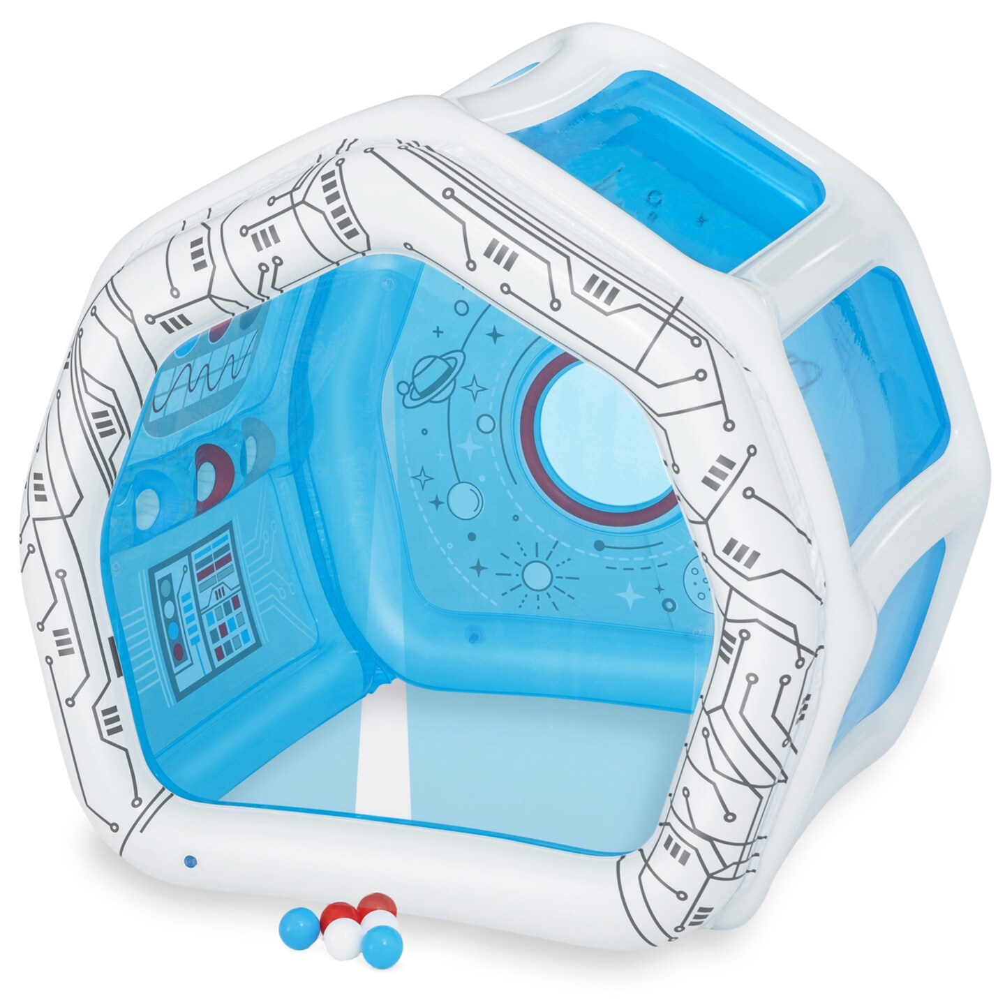 Bestway Space Station Exploration Kids Inflatable Playhouse Michaels