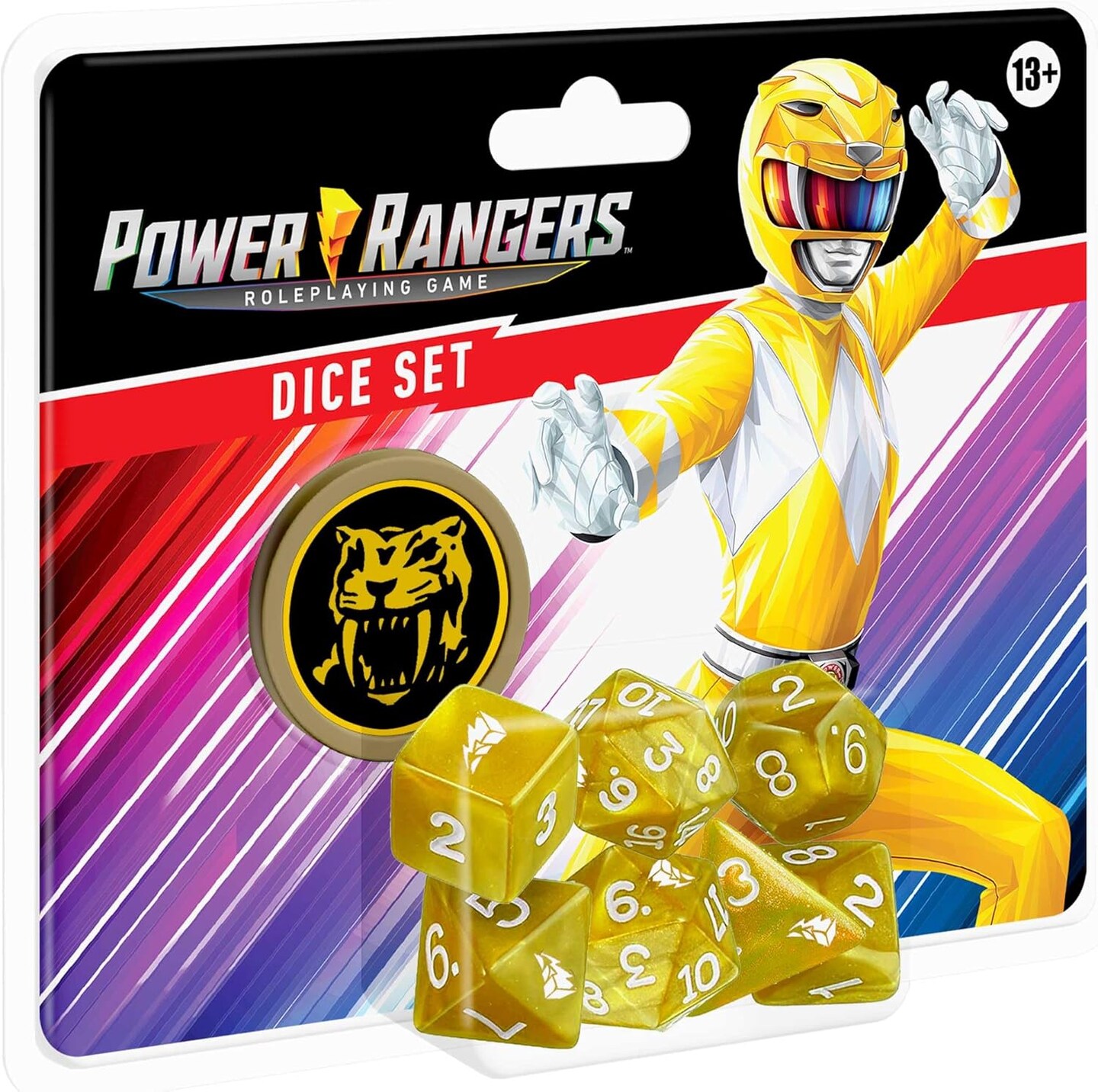 Power Rangers Roleplaying Game Dice- Yellow | Michaels