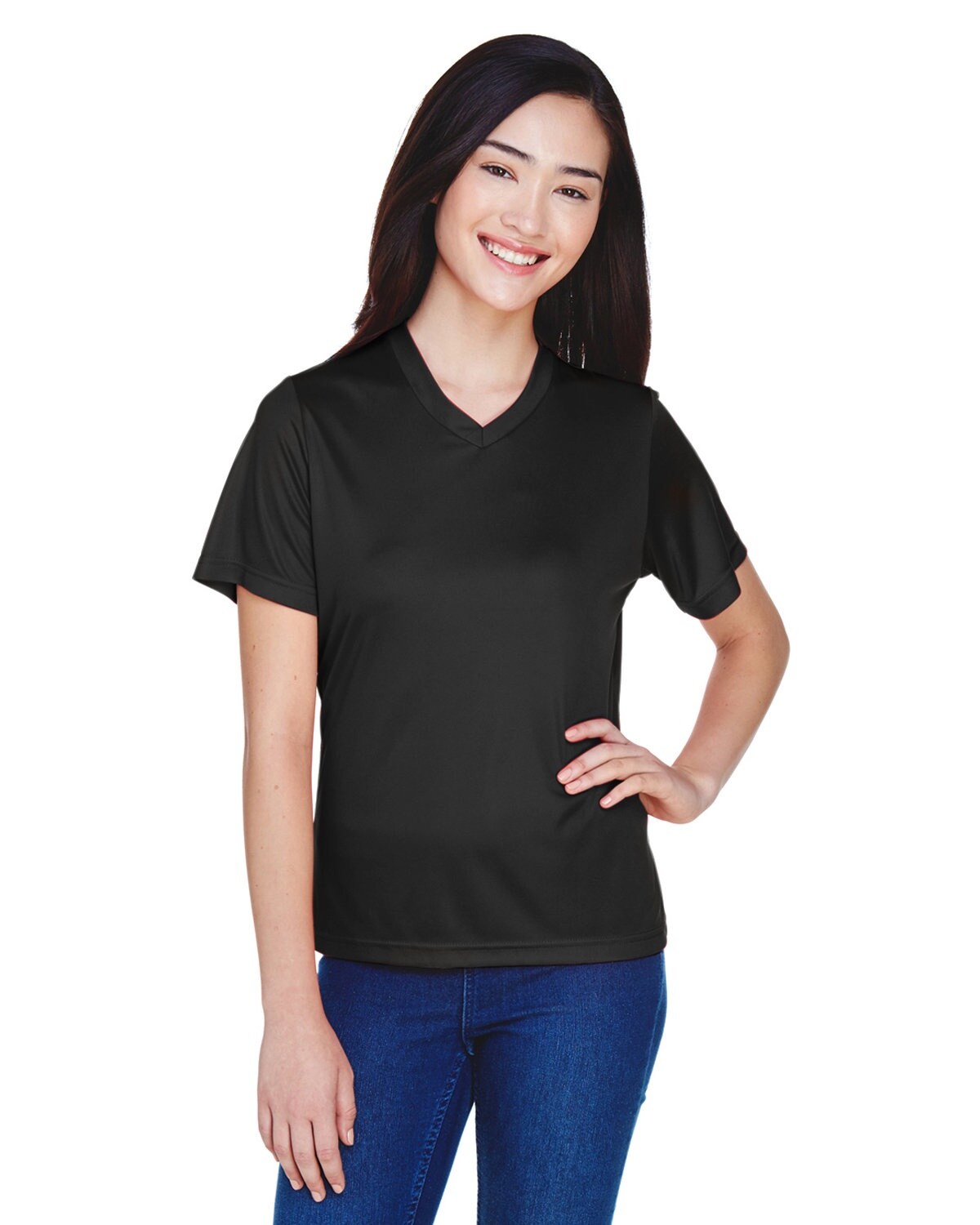 Team 365® Ladies Zone Performance V neck Short Sleeve T-Shirt | Michaels